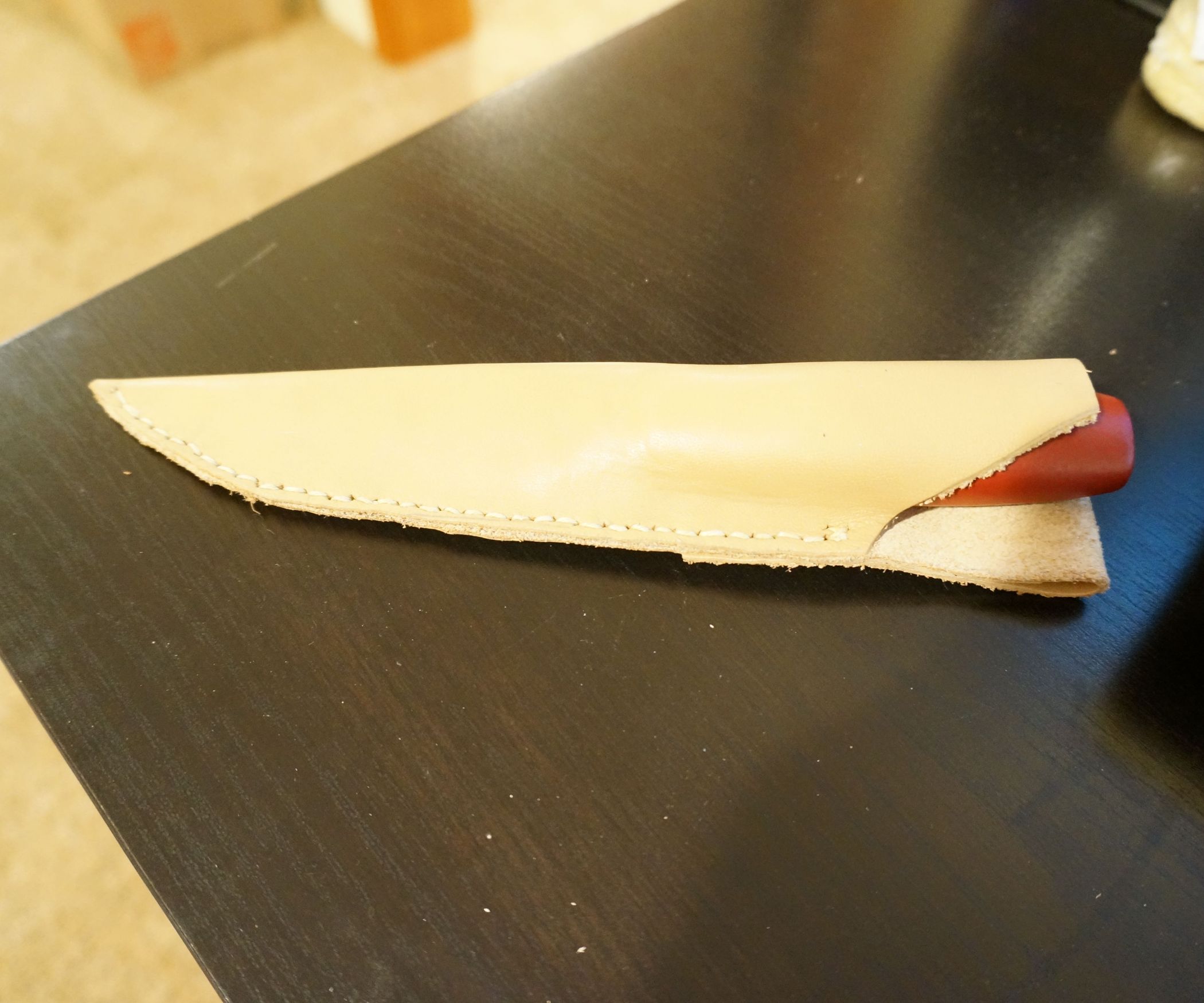 Leather Knife Sheath : 4 Steps - Instructables