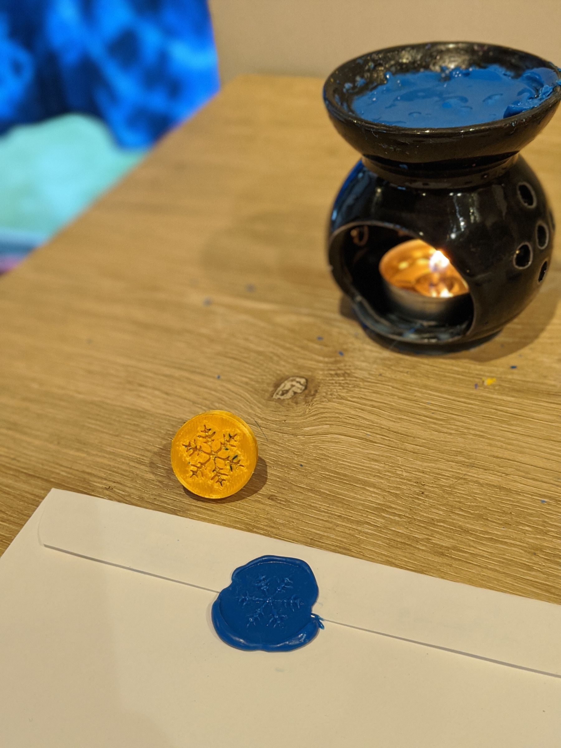 3D-printed Wax Stamps + Hot Glue/Crayon Wax : 11 Steps (with Pictures ...