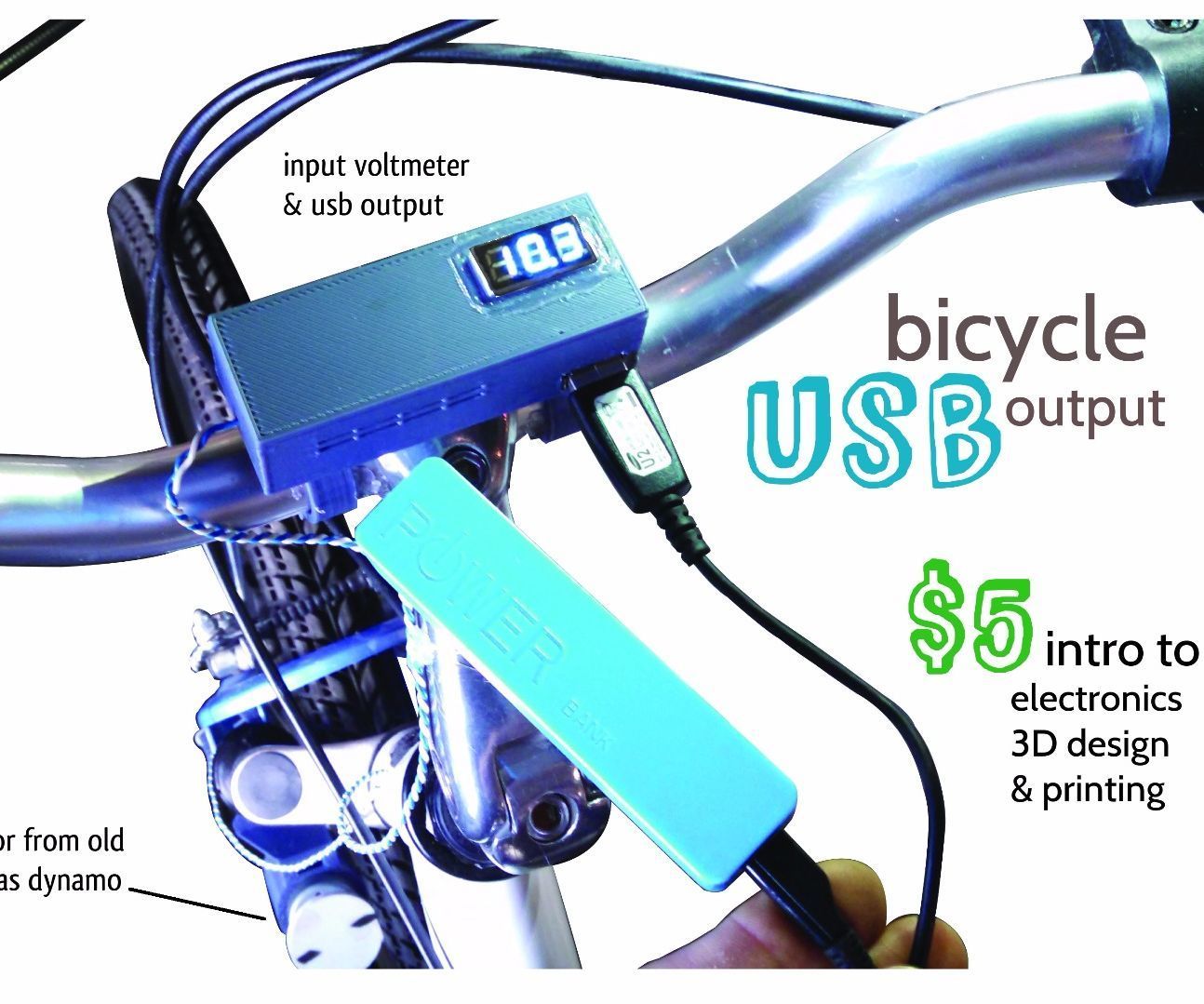 Bicycle USB Output : 3 Steps (with Pictures) - Instructables