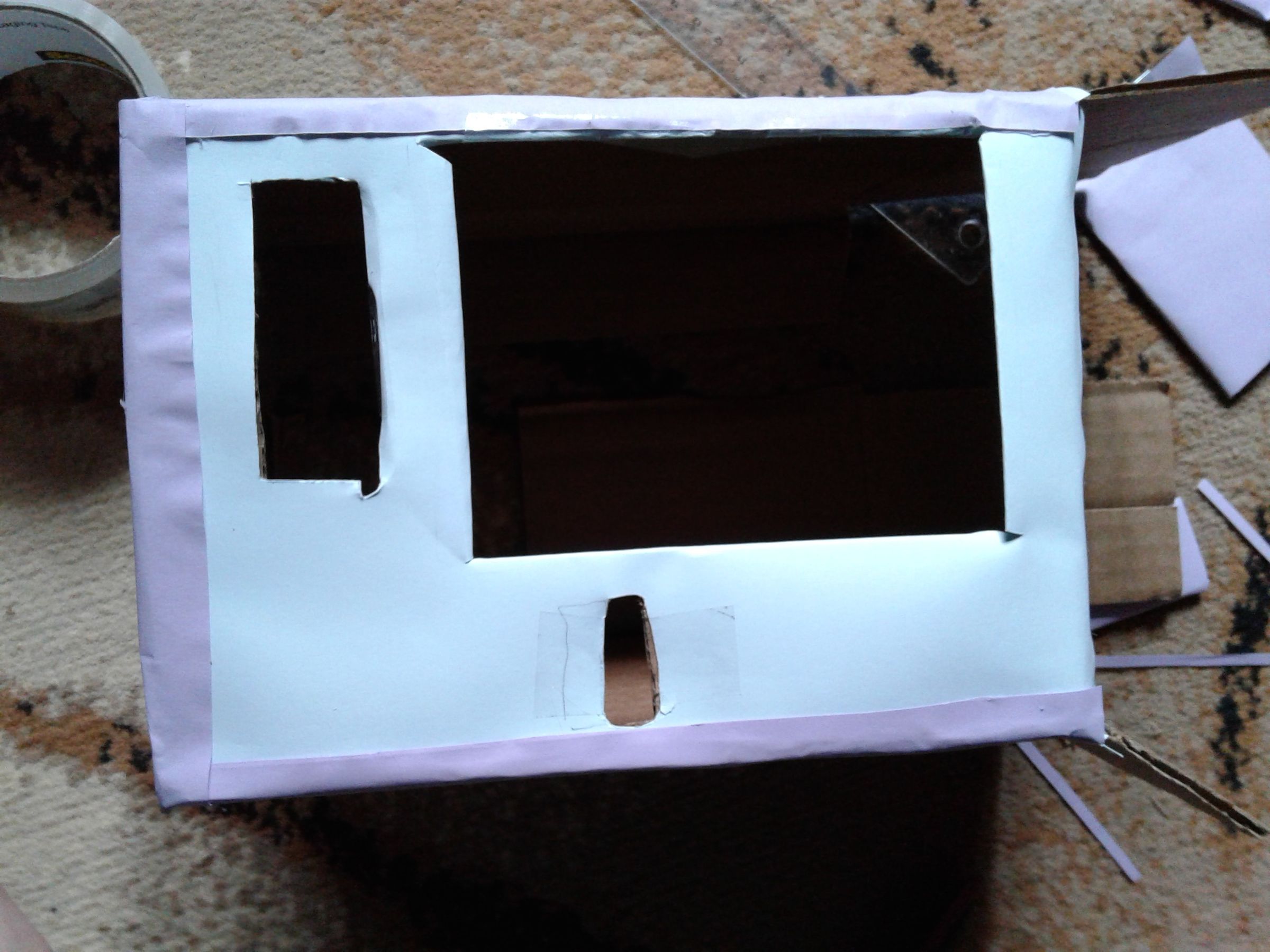 DIY Cardboard Vending Machine Coin Bank : 10 Steps - Instructables