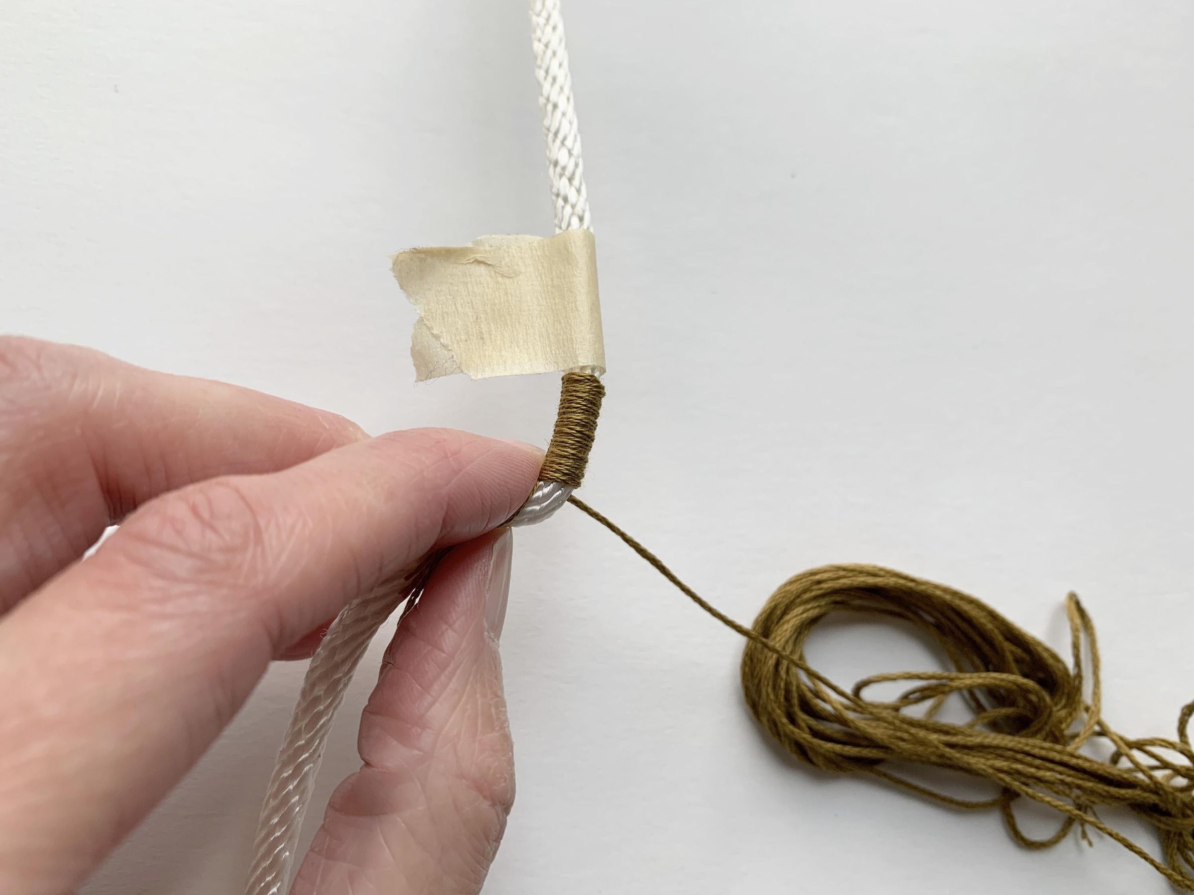 Wrapped Rope Macrame Knot Necklace : 6 Steps (with Pictures ...