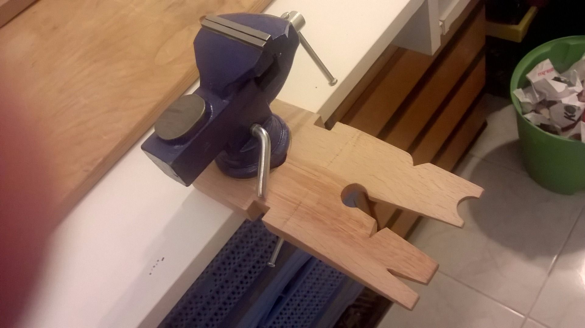 2in1 Bench Pin With Vise : 5 Steps (with Pictures) - Instructables