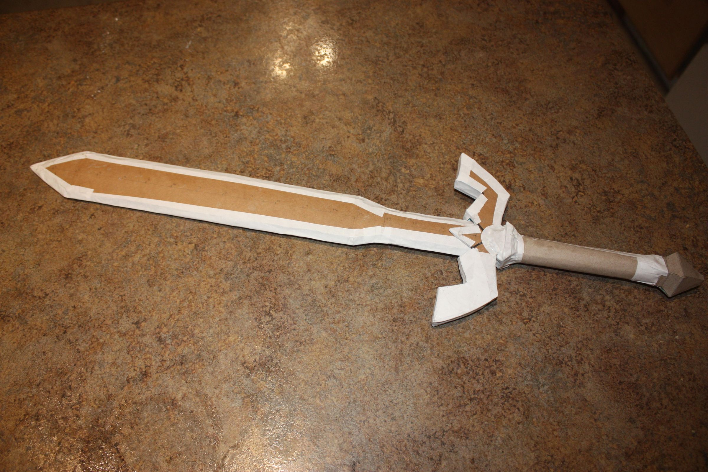 Cardboard Master Sword : 12 Steps (with Pictures) - Instructables