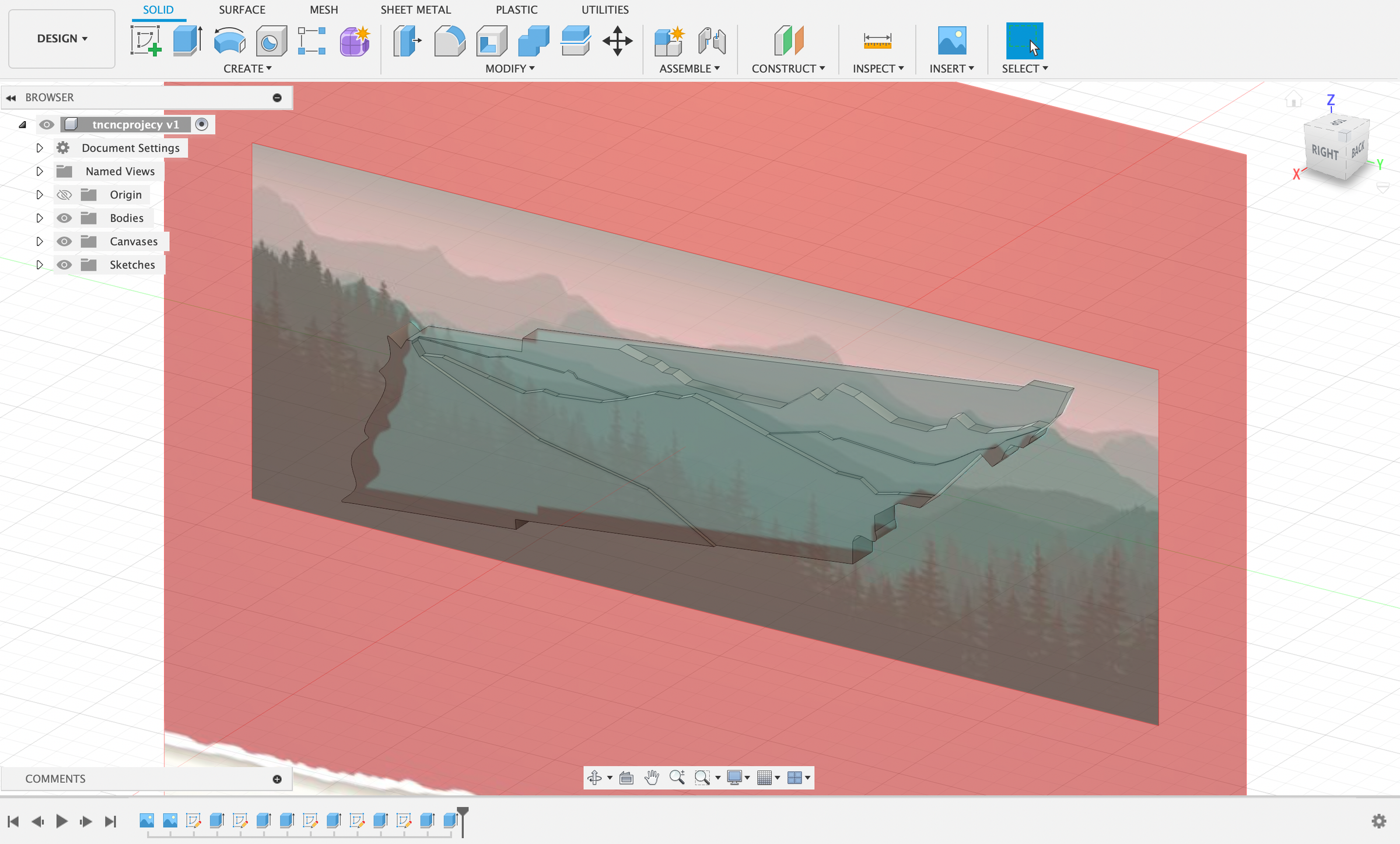 CNC a Tennessee With Mountains : 4 Steps - Instructables