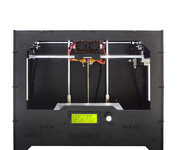 How to DIY a Duplicator 5 Dual Extruder 3D Printer-part 2 : 7 Steps ...