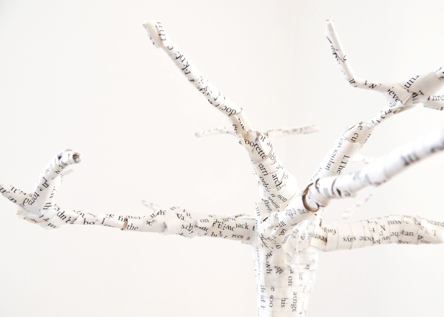 3D Book Page Tree Sculpture : 9 Steps (with Pictures) - Instructables