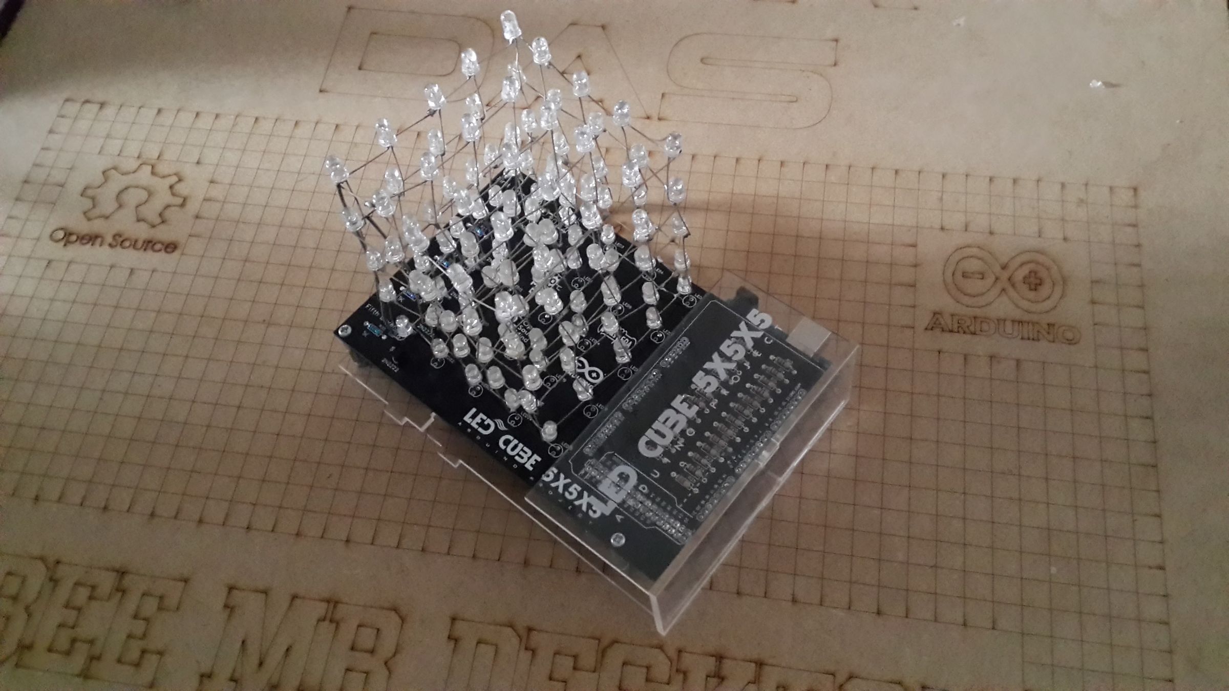 Arduino Led Cube 5x5x5 : 7 Steps (with Pictures) - Instructables