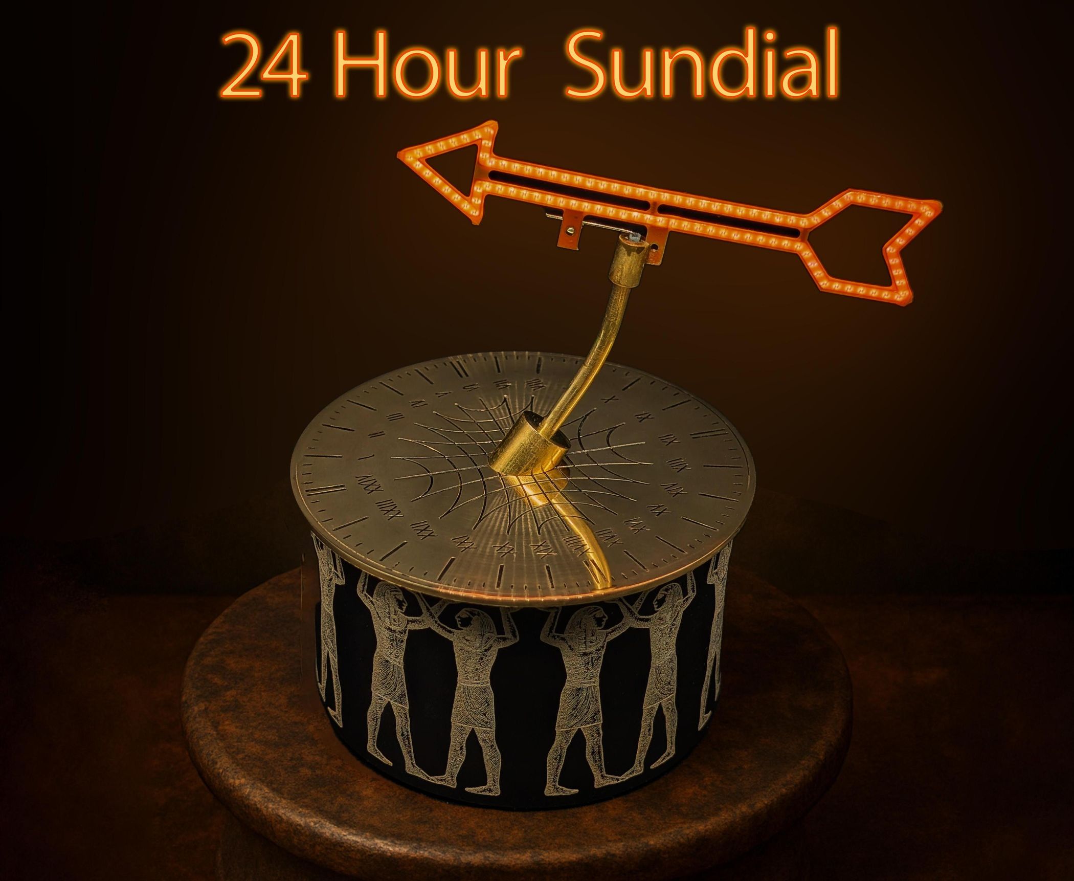 A 24 Hour Sundial That Follows the Sun’s Exact Path Across the Sky ...