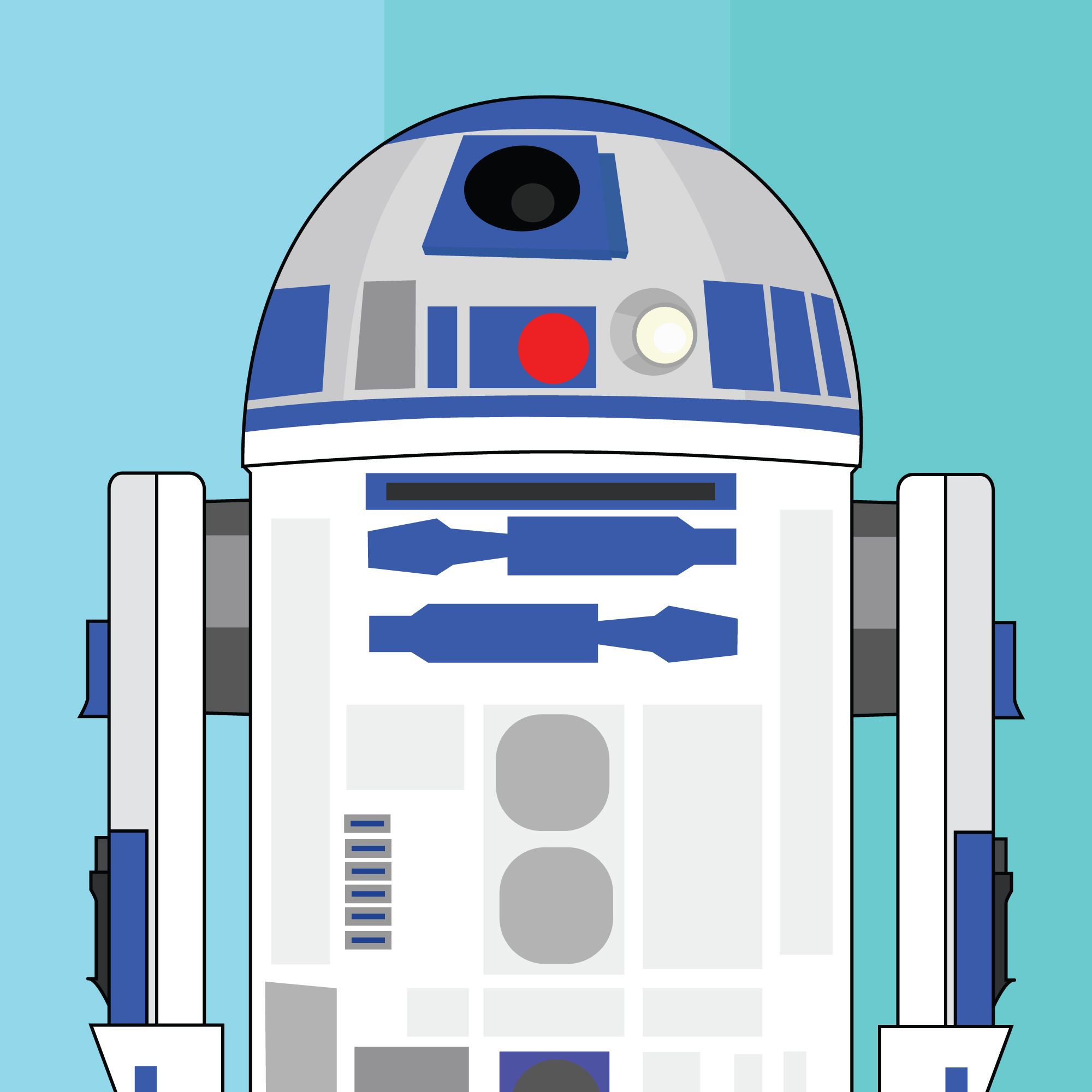 R2d2 Stencil