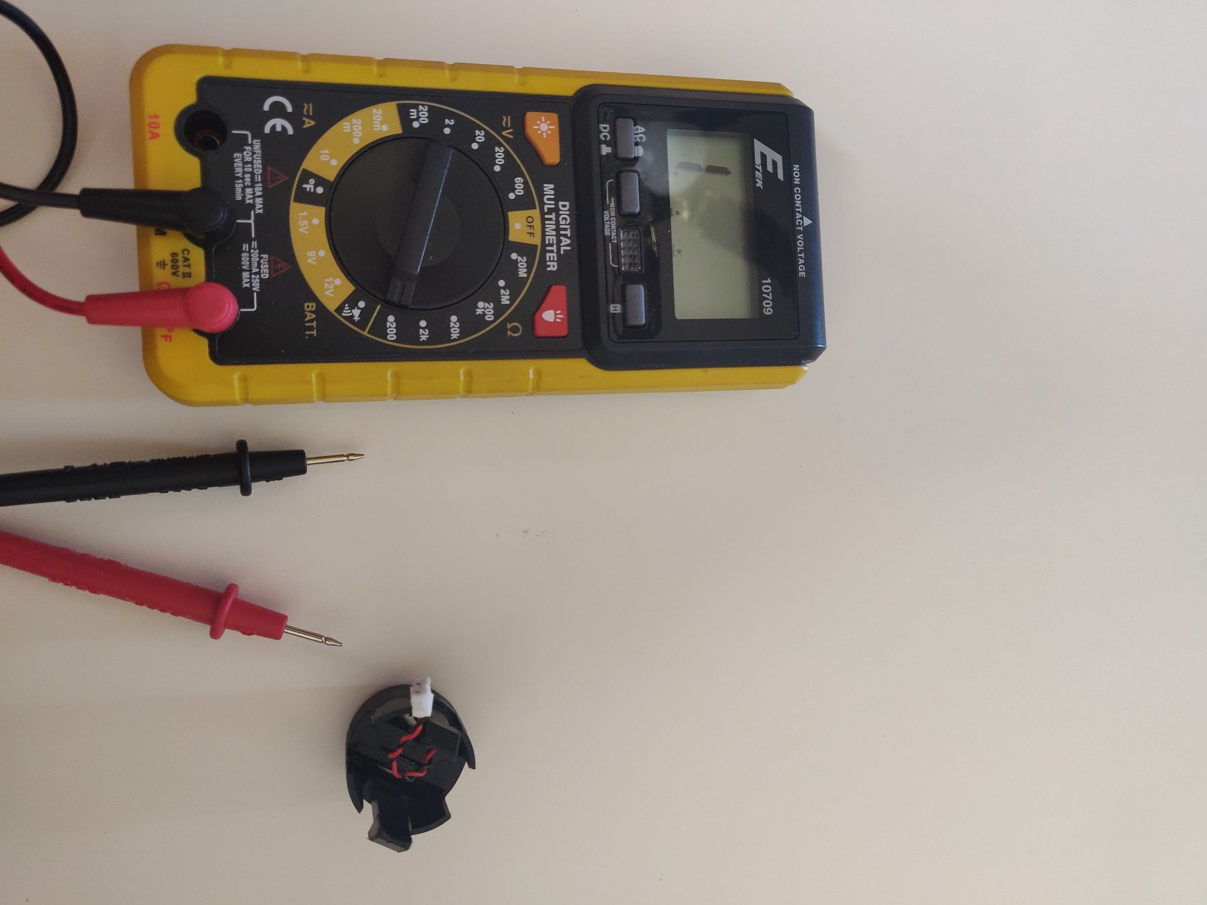 Etek Multimeter 10709