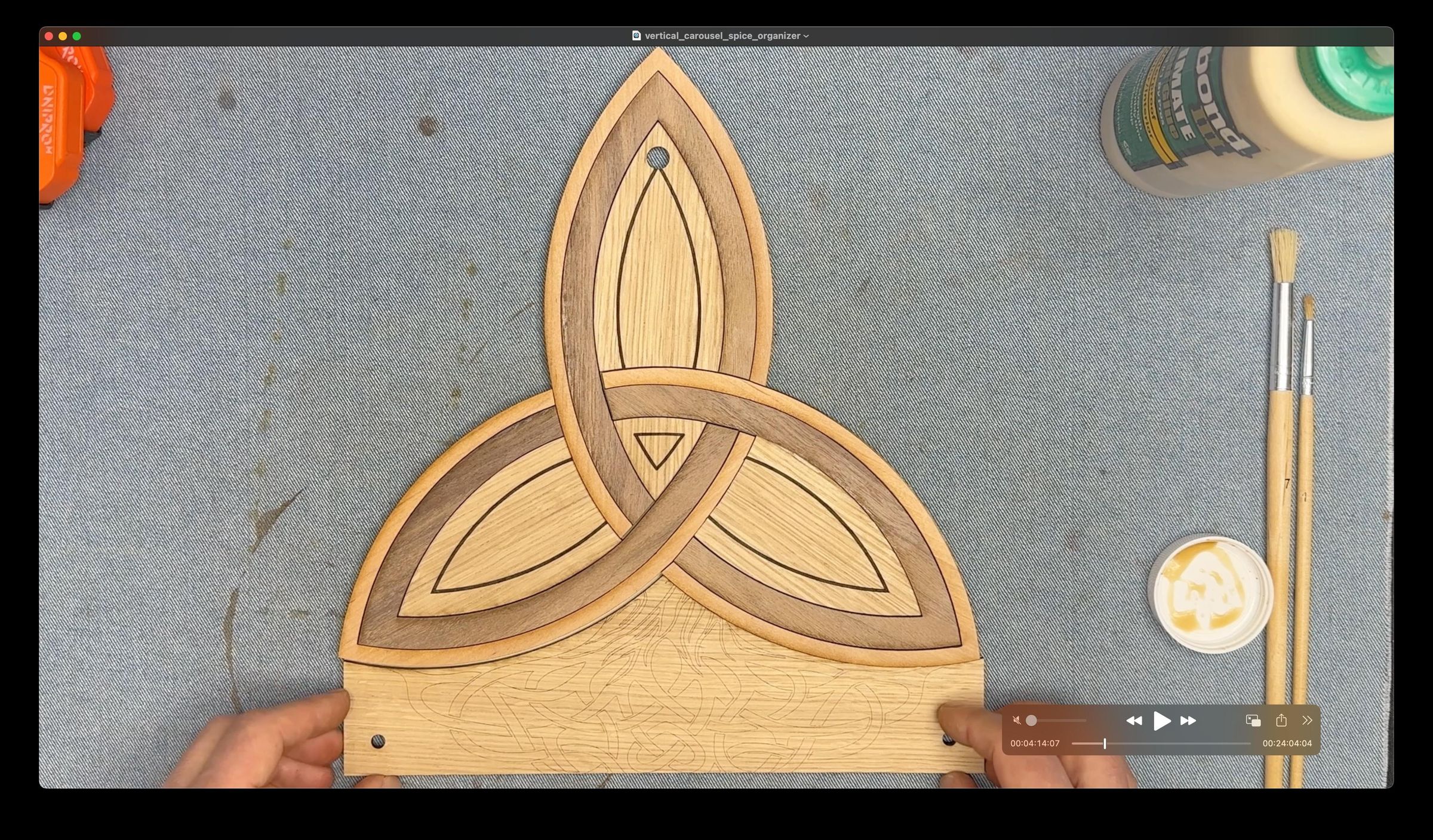 Wooden Vertical Carousel Spice Rack / Alchemy Design : 57 Steps (with ...