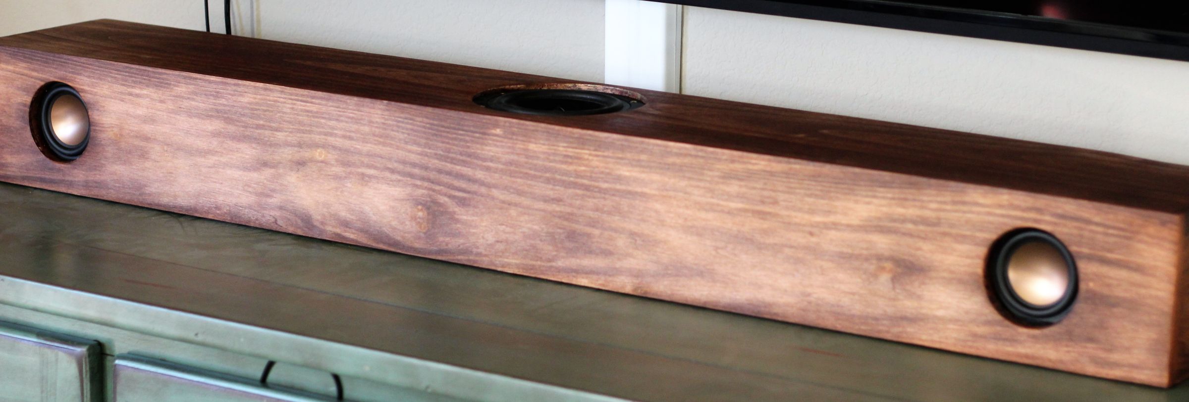 Powered Rustic Speaker Bar With Bluetooth : 9 Steps (with Pictures ...