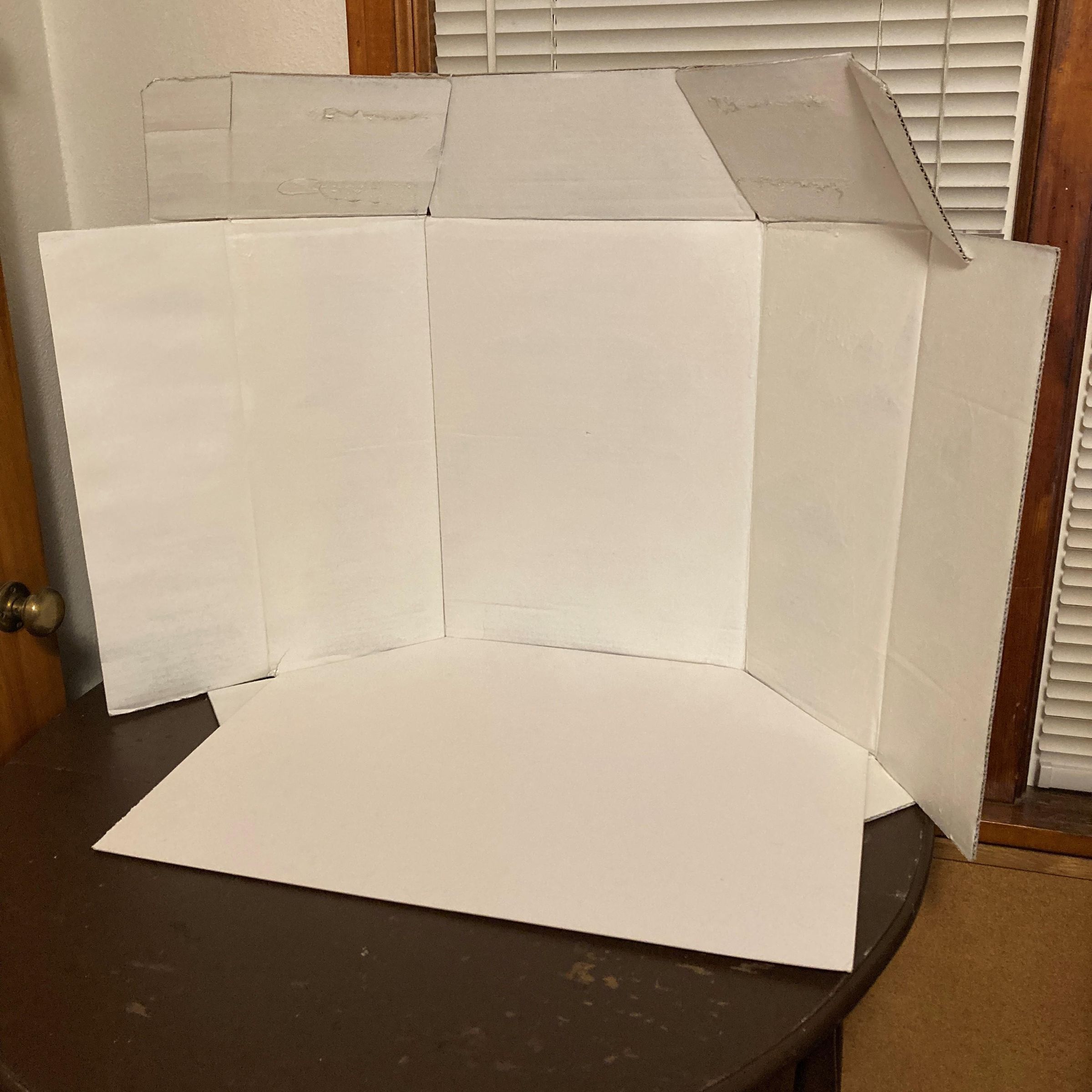 Cardboard Box Photo Backdrop : 4 Steps (with Pictures) - Instructables