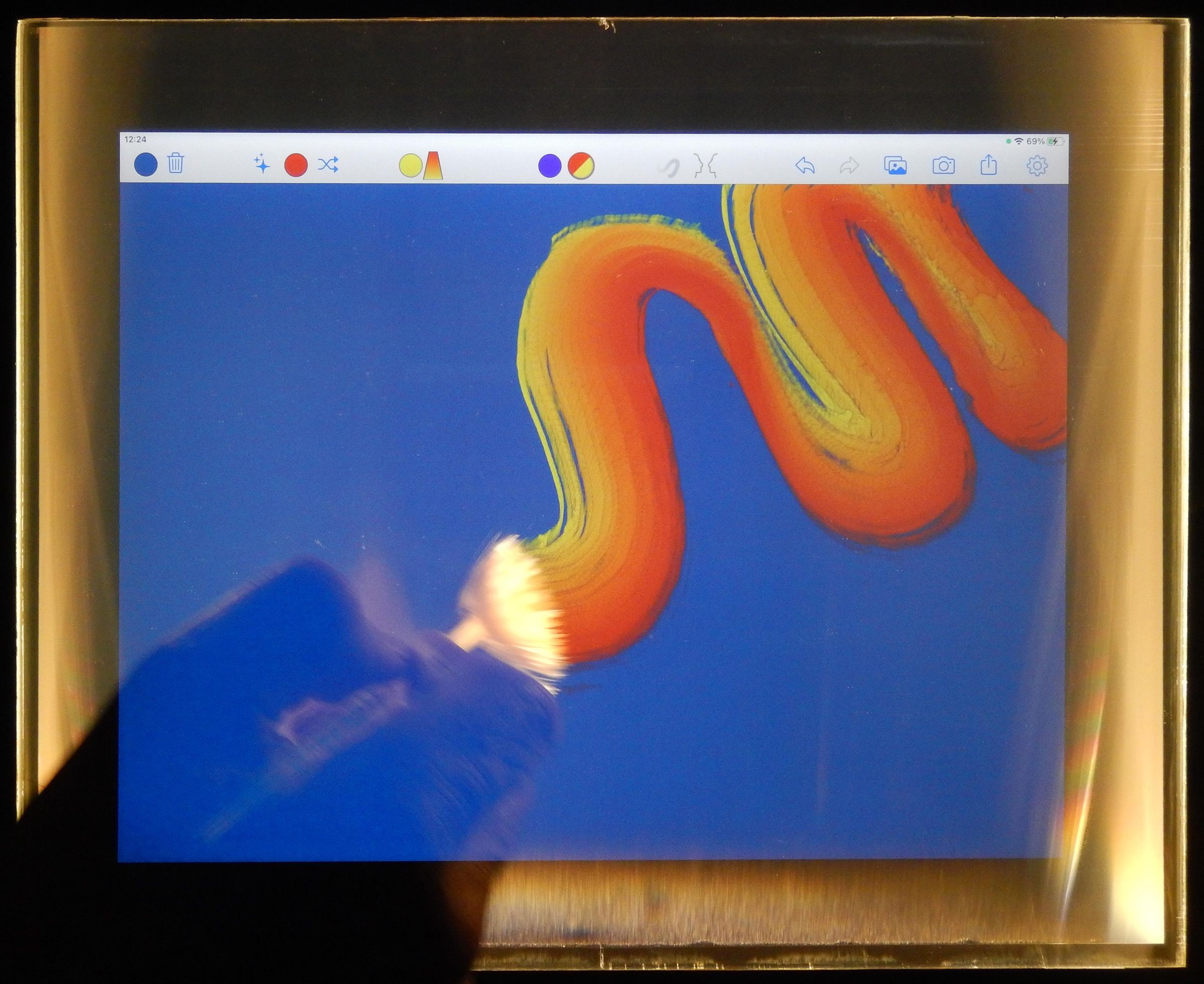 Brush and Display Together: Camera Lucida for Light Strokes : 7 Steps ...