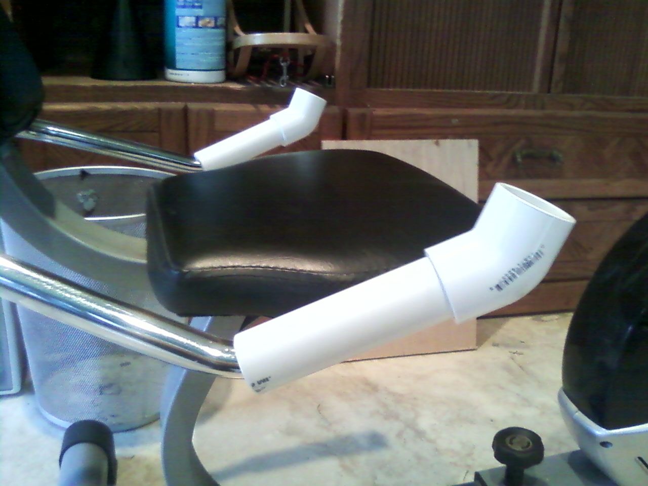 Laptop Desk for Stationary Recumbent Exercise Bicycle : 5 Steps (with ...