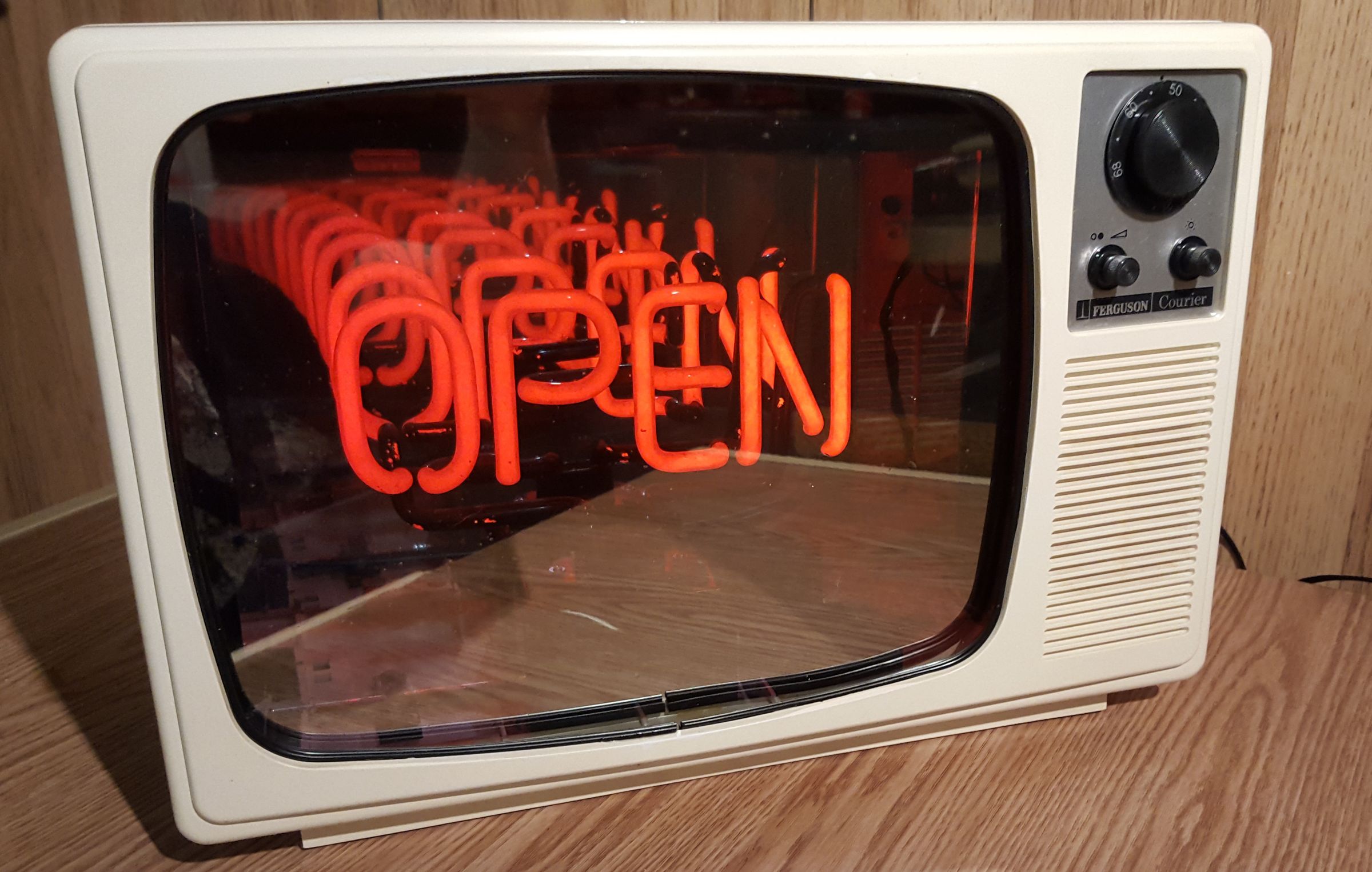 1970s Neon Infinity Television : 7 Steps (with Pictures) - Instructables