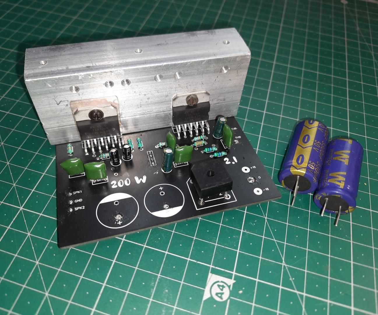 Hi-Fi Audio Amplifier for Home -100watt : 8 Steps - Instructables