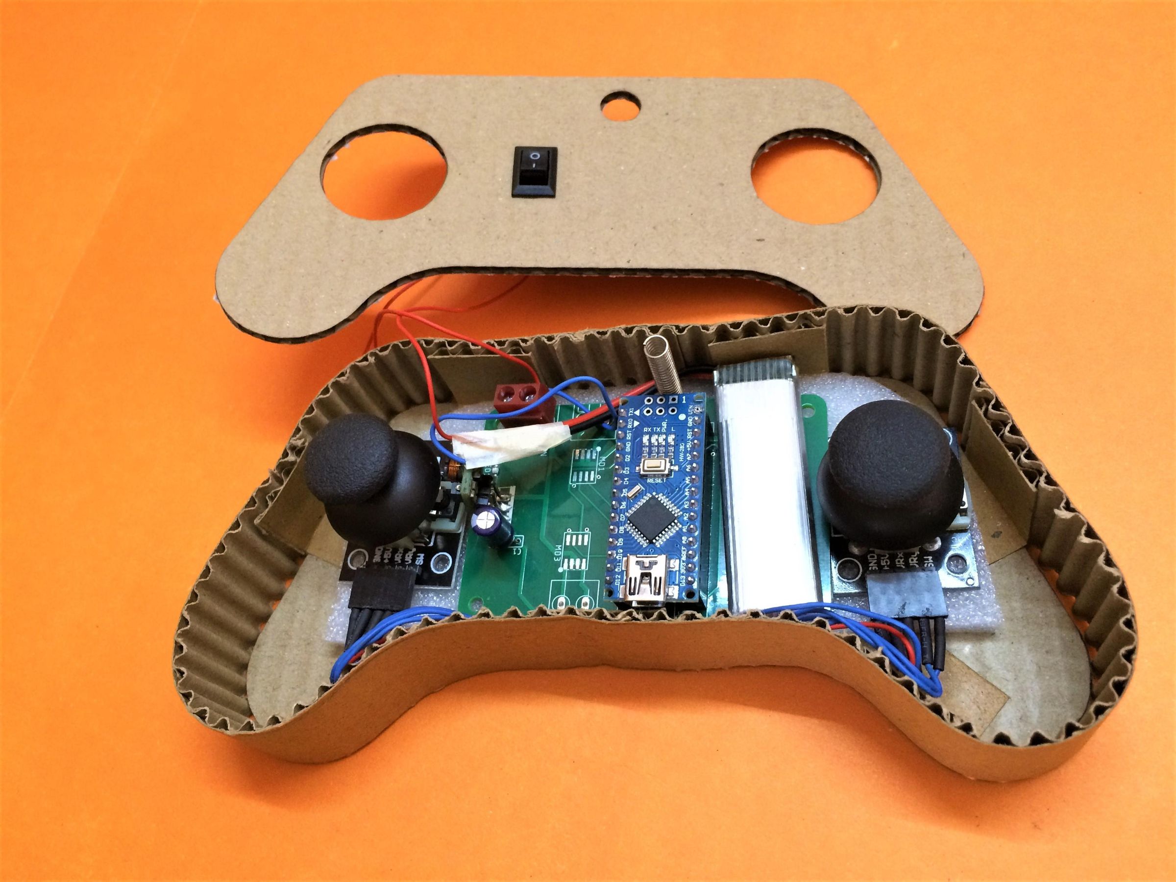 Remote Controlled Car Using Cardboard : 16 Steps (with Pictures ...