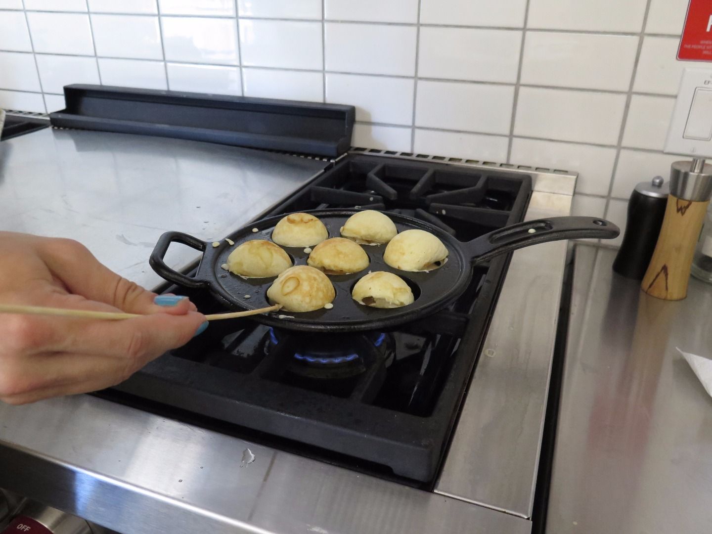 Danish Sphere Pancakes : Aebleskiver : 3 Steps (with Pictures ...
