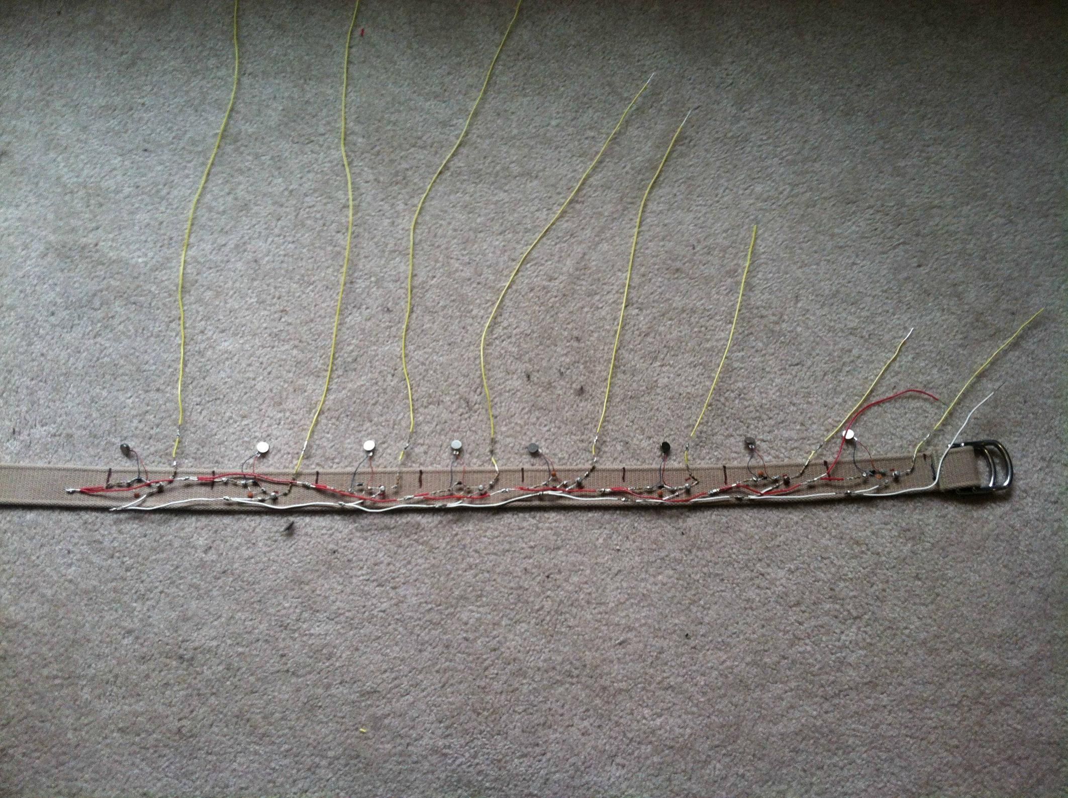 How to Make a Tactile Feedback Compass Belt : 7 Steps (with Pictures ...