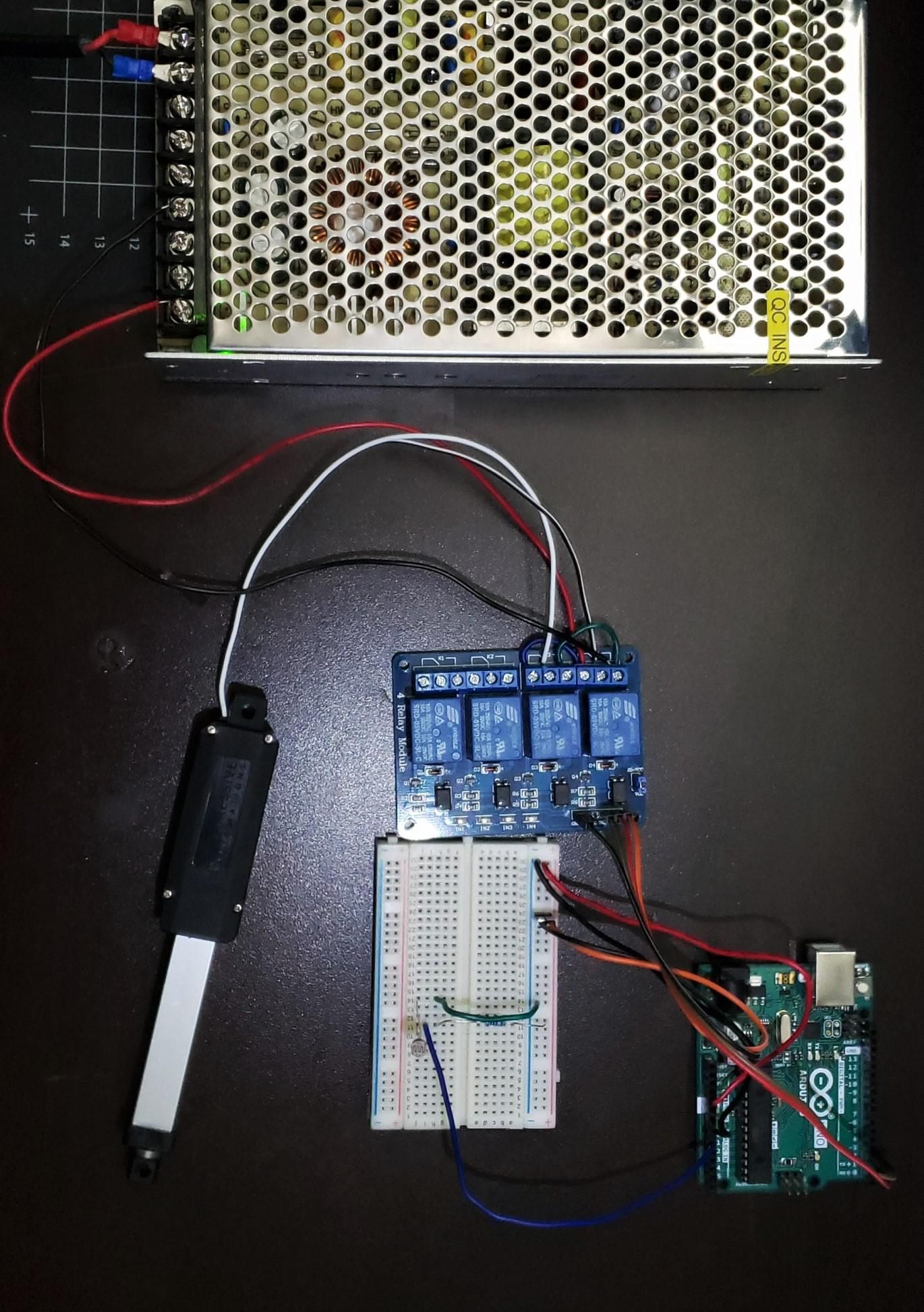 How to Control Your Linear Actuator Using Light-Triggered Sensors : 3 ...
