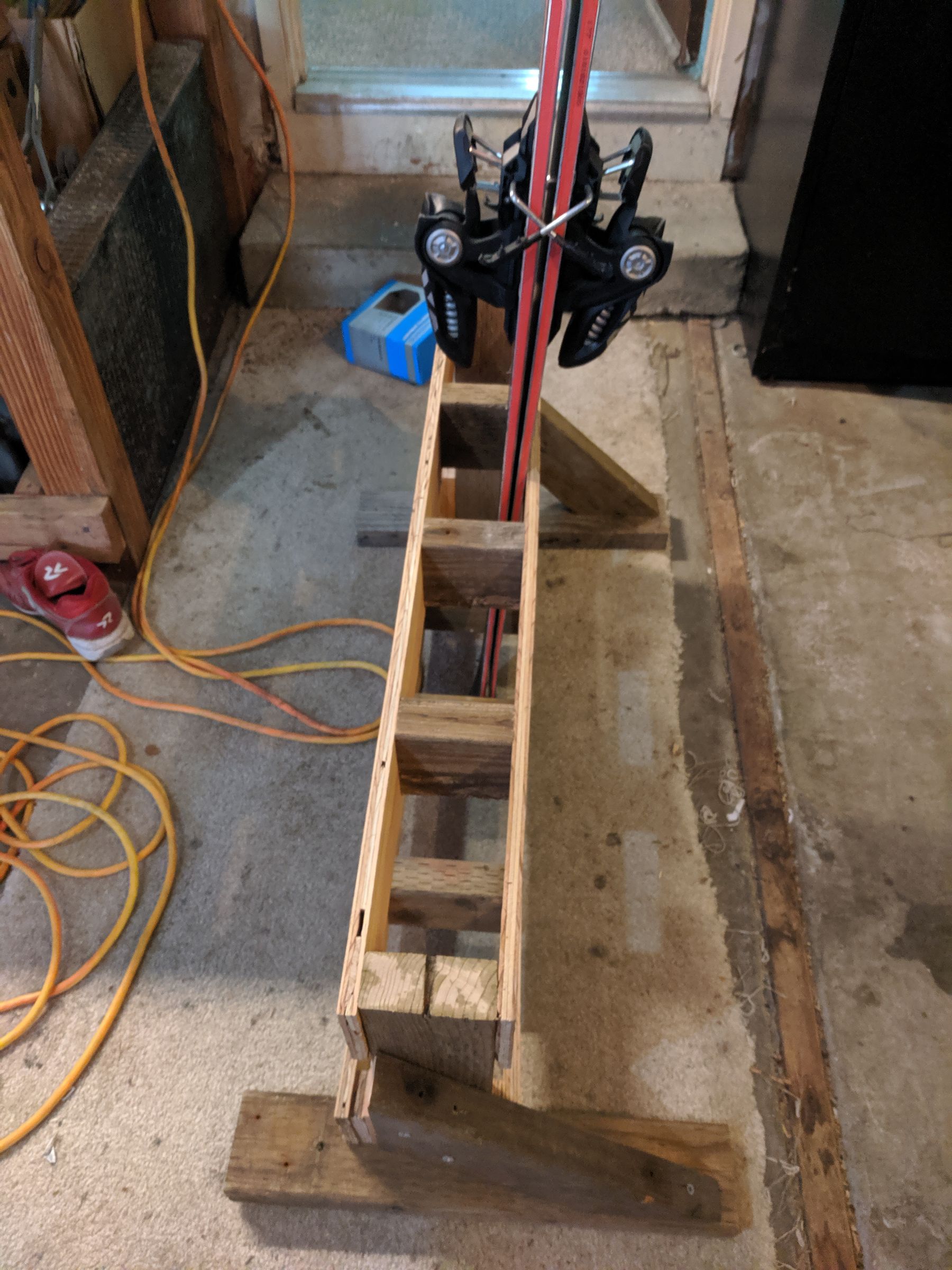 Ski Rack From 2x4 and Plywood : 8 Steps (with Pictures) - Instructables