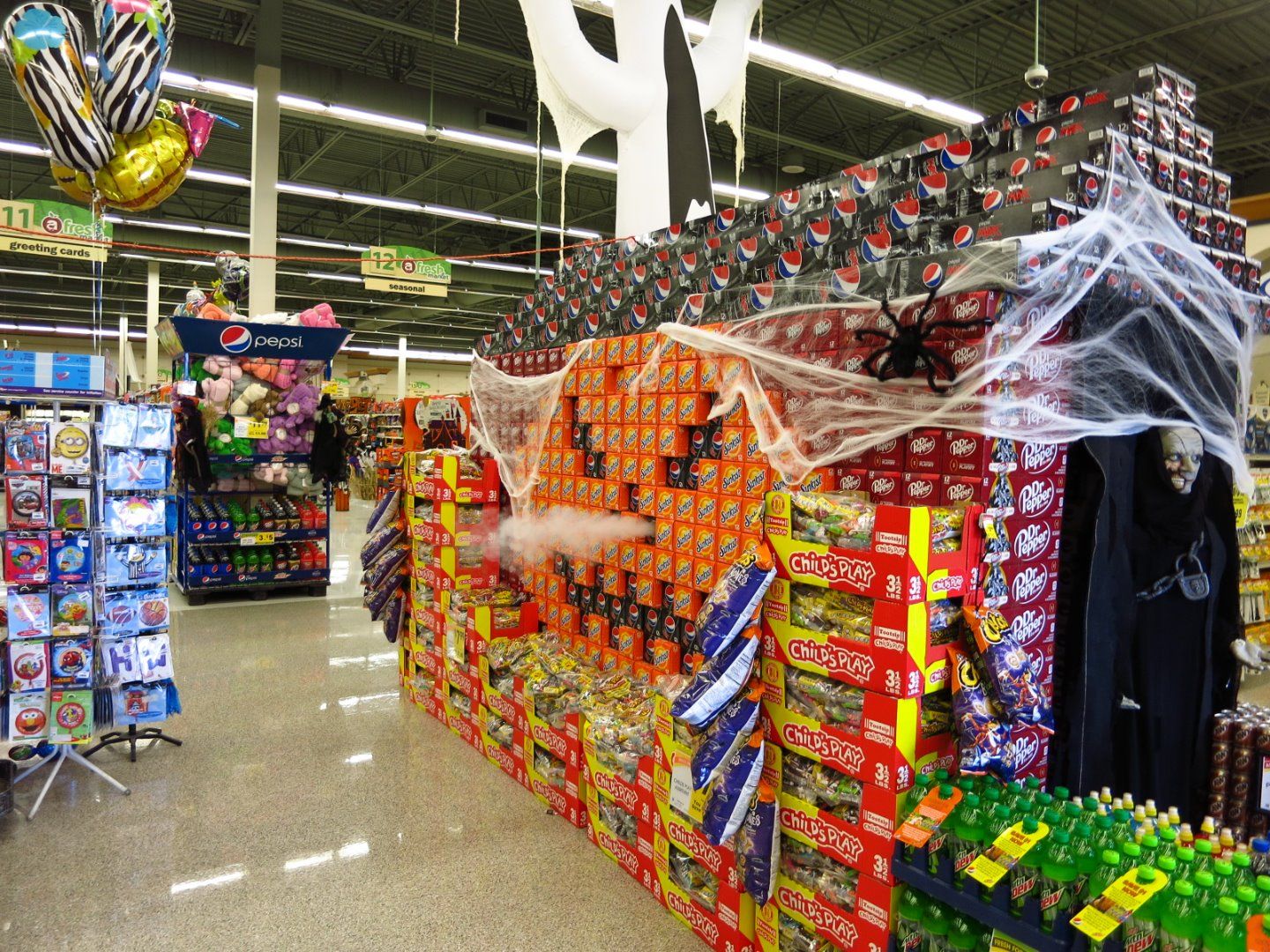 Pepsi 12 Pack Displays