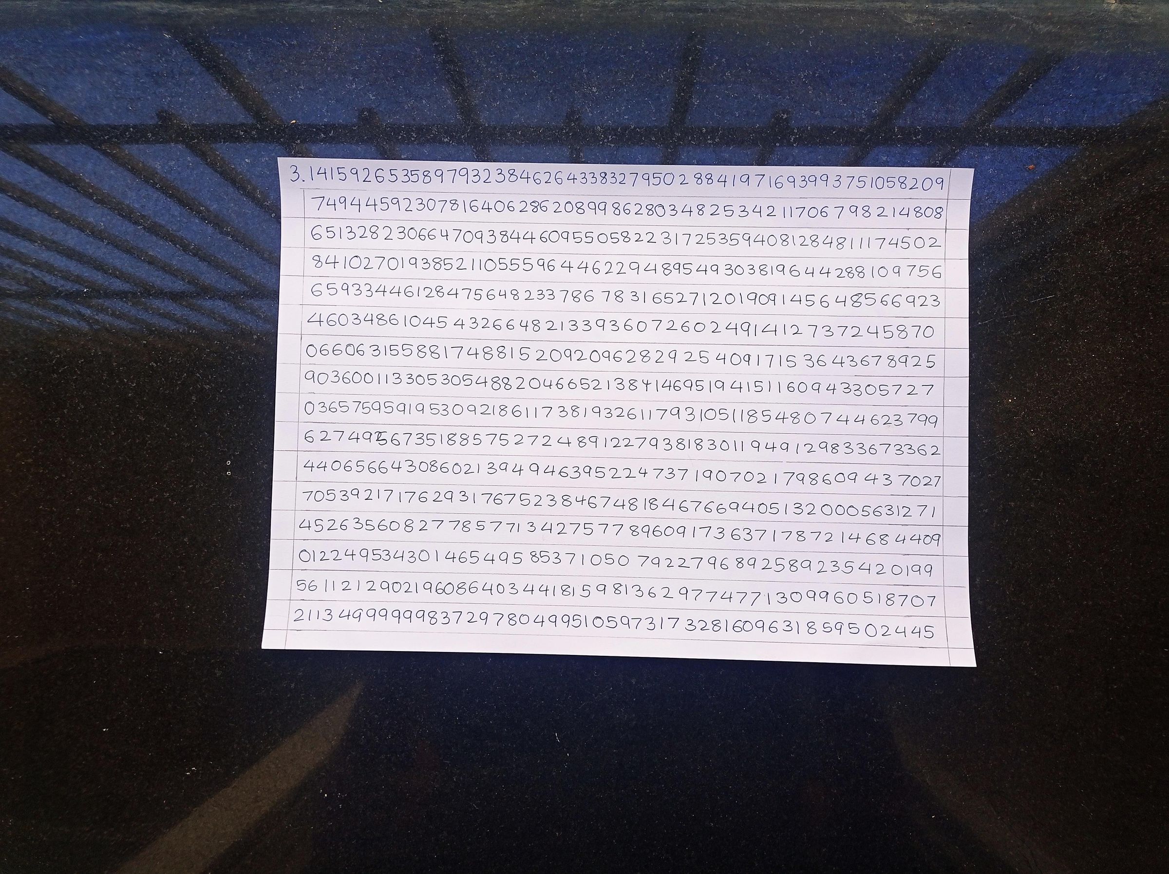 10,000 Digits of Pi in Pie! 60 Meters of Pi! : 6 Steps (with Pictures ...