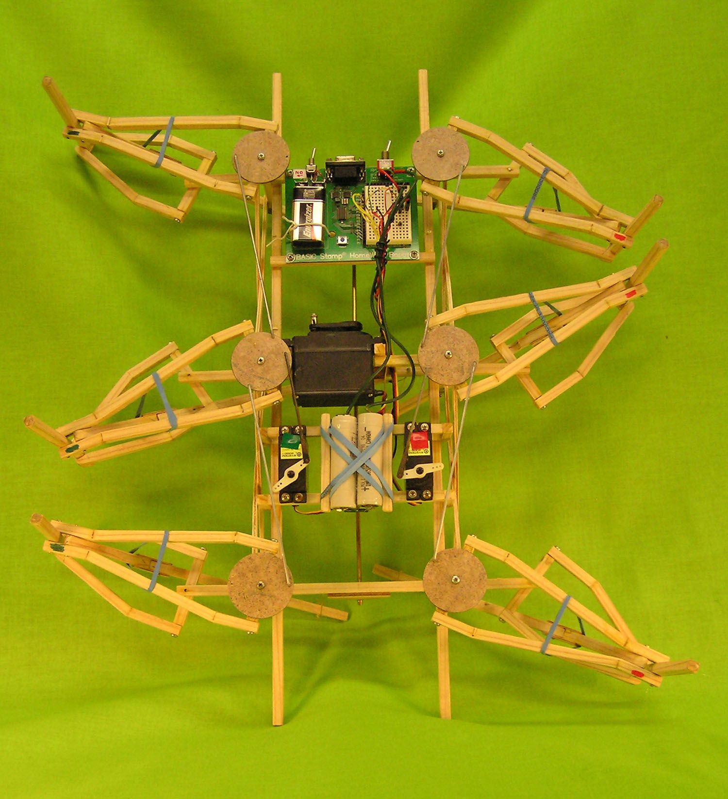 Make a Real (cheap) Hexapod ! : 7 Steps (with Pictures) - Instructables