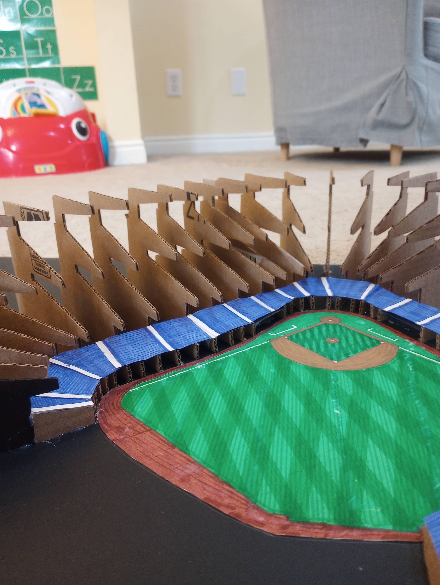 Cardboard MLB Stadium : 39 Steps (with Pictures) - Instructables