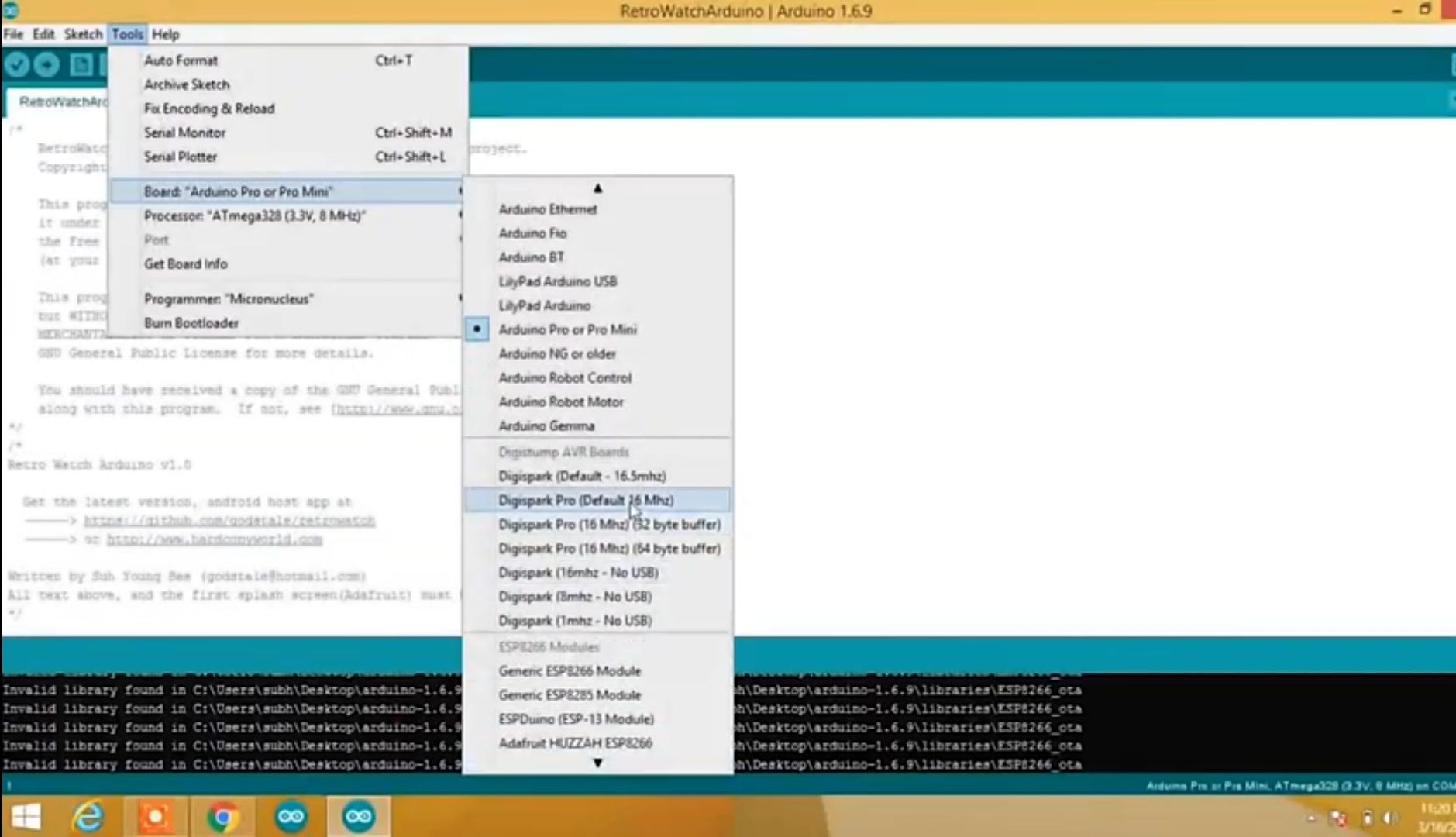 Getting Started With Digispark Attiny85 Using Arduino IDE : 4 Steps ...