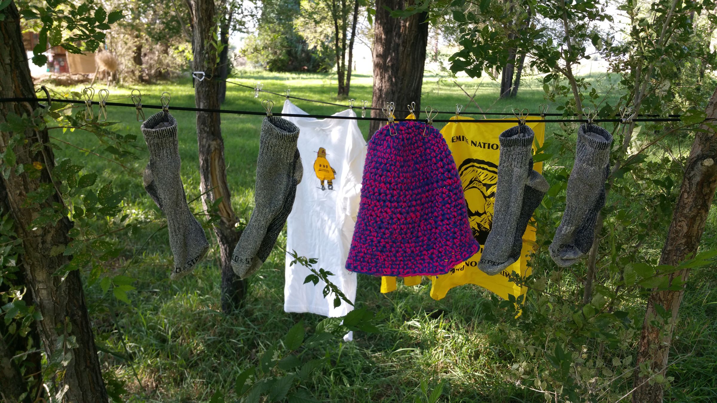 Take It With You Clothes Line : 4 Steps (with Pictures) - Instructables