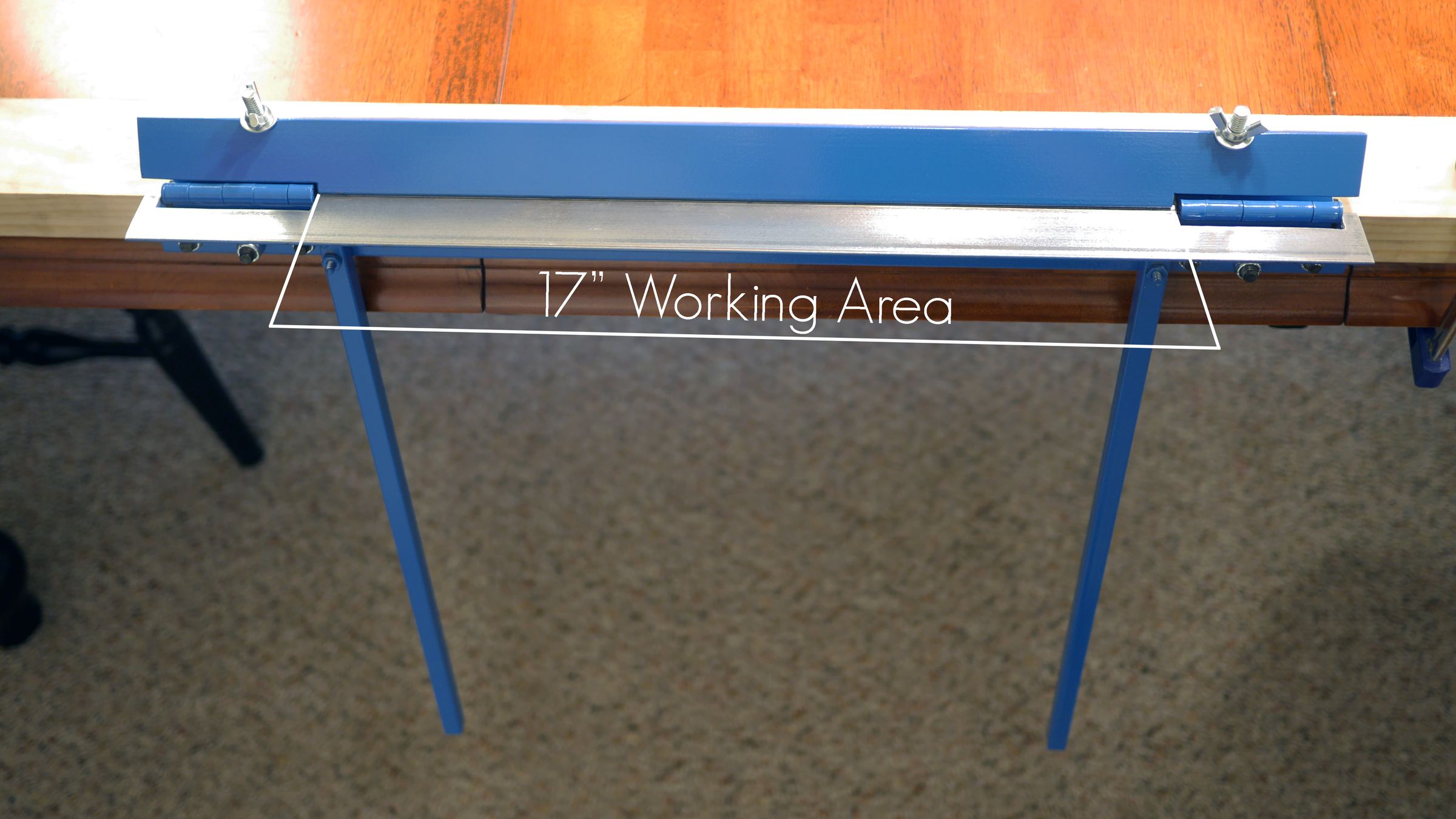 Simple Sheet Metal Brake: No Welding : 18 Steps (with Pictures ...