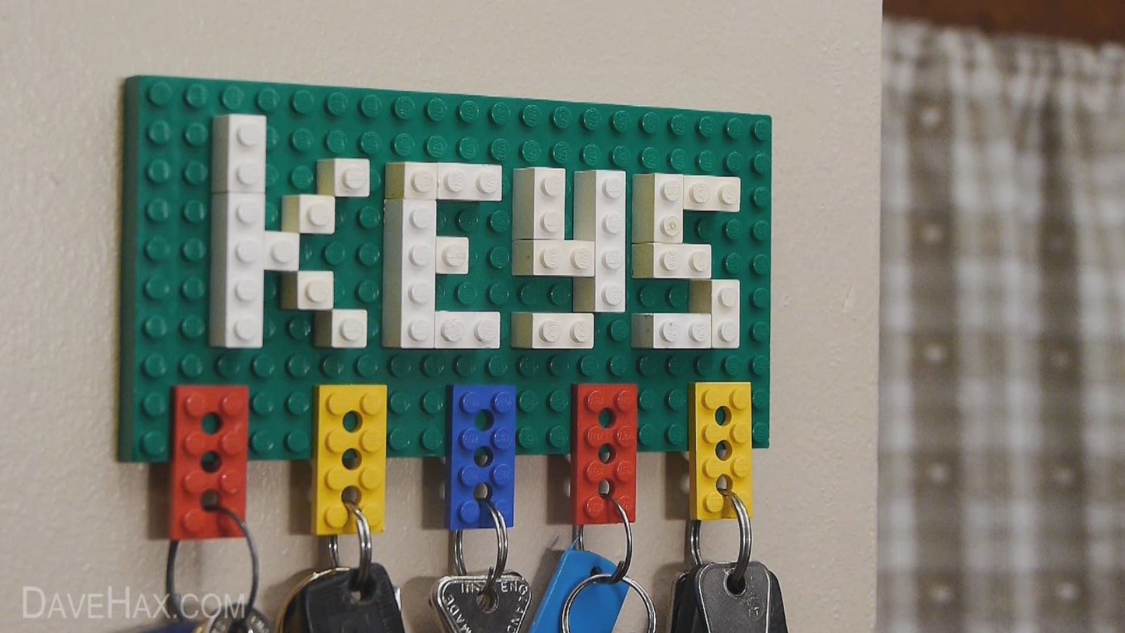 Lego Key Holder and Note Clip : 6 Steps (with Pictures) - Instructables