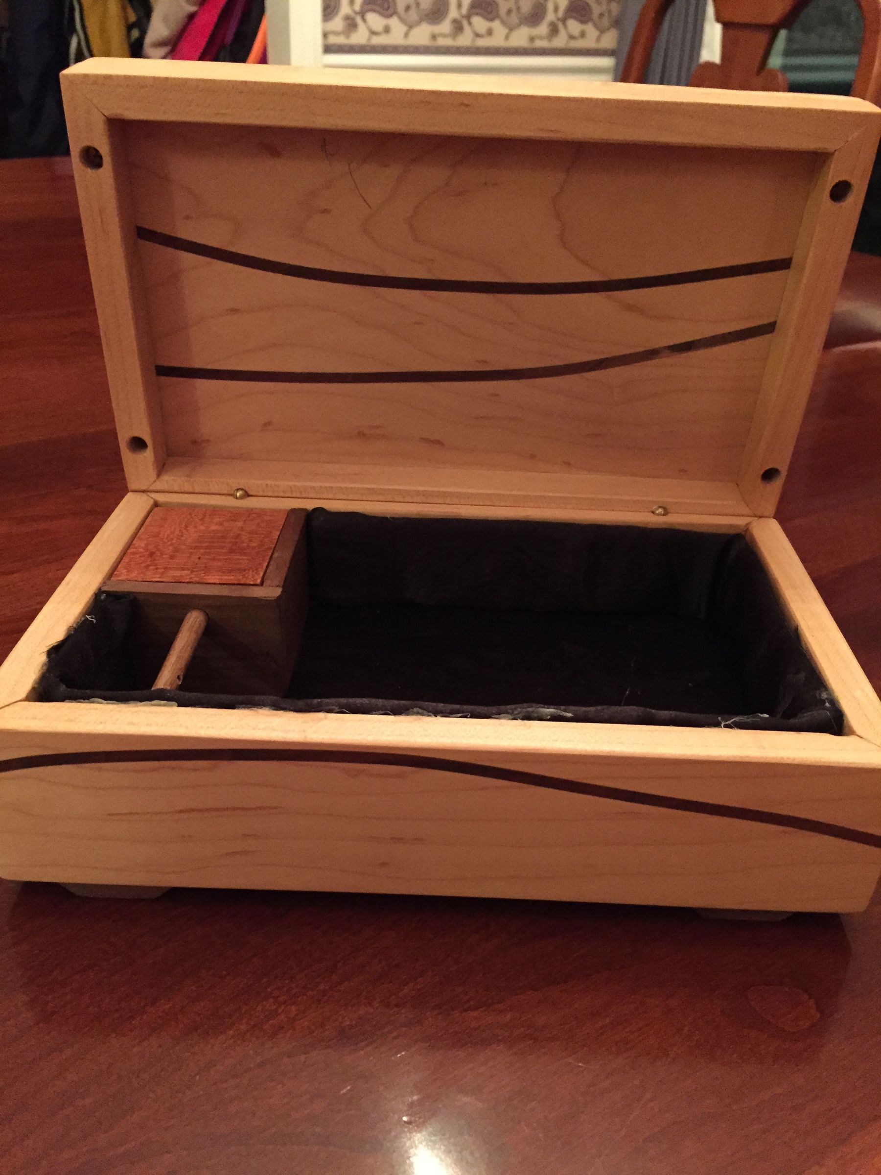 Wave Design Music Box/jewelry Box : 8 Steps (with Pictures) - Instructables