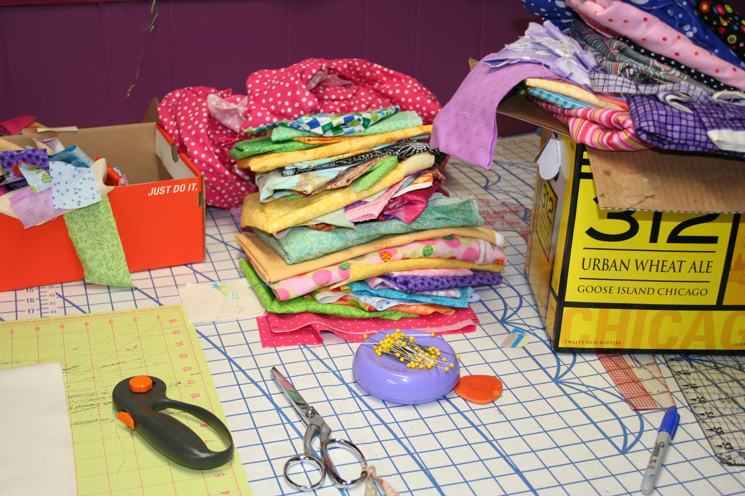 How to Sew an Easy Crazy Quilt Block : 9 Steps (with Pictures ...