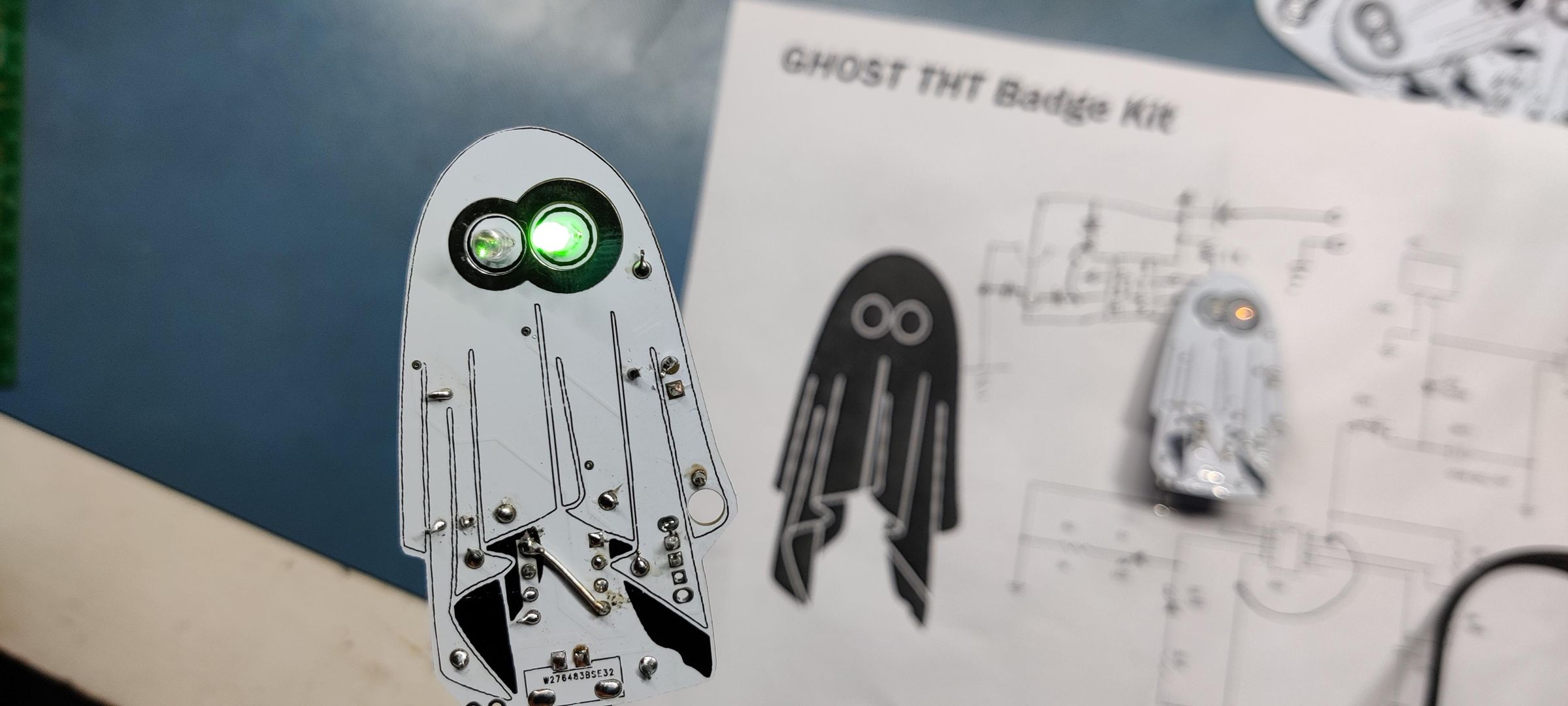 Yet Another Badge, a Ghost Badge Made From 555 Timer IC : 11 Steps ...