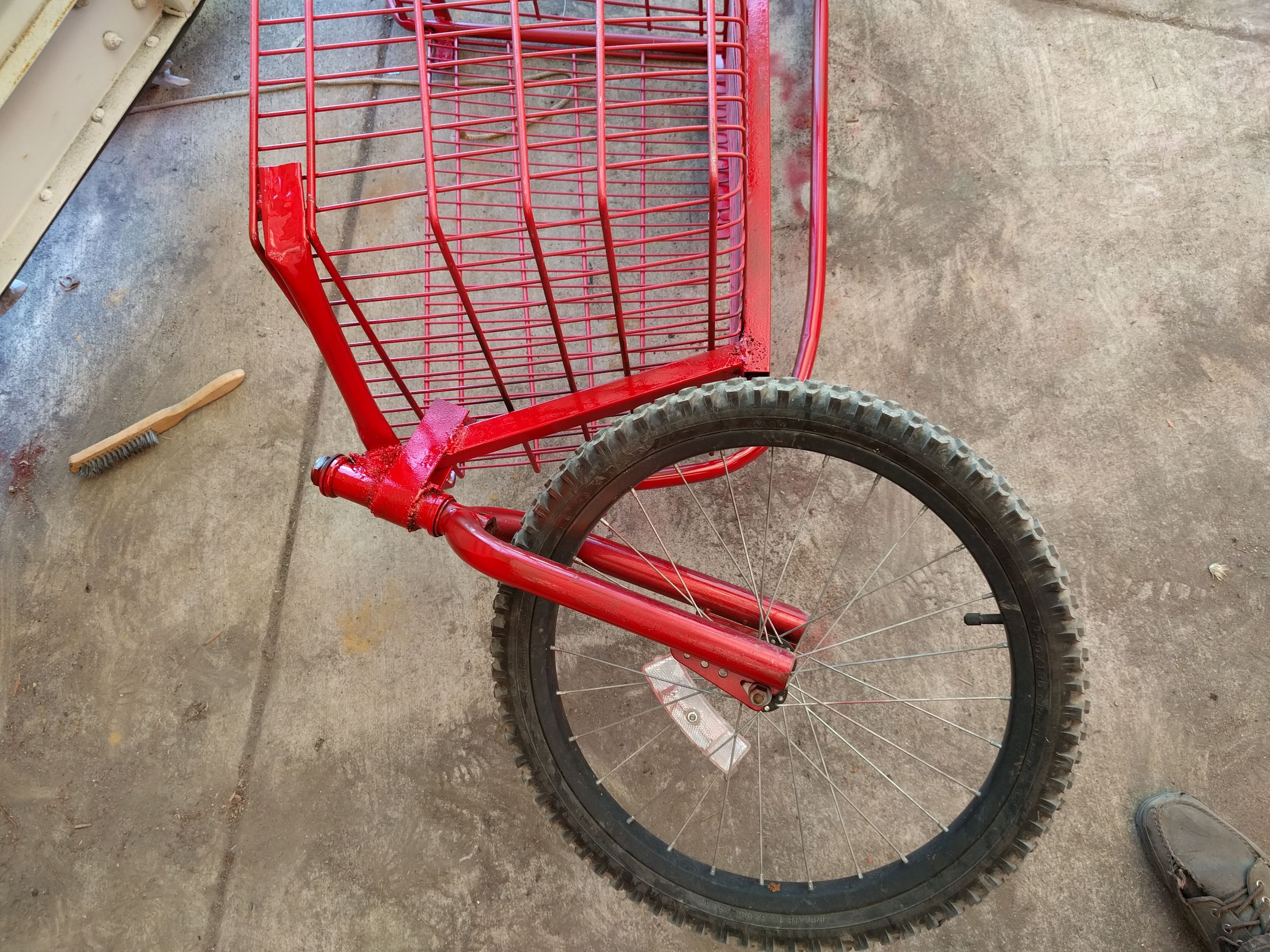 Build a Shopping Cart Cargo Bike : 7 Steps (with Pictures) - Instructables