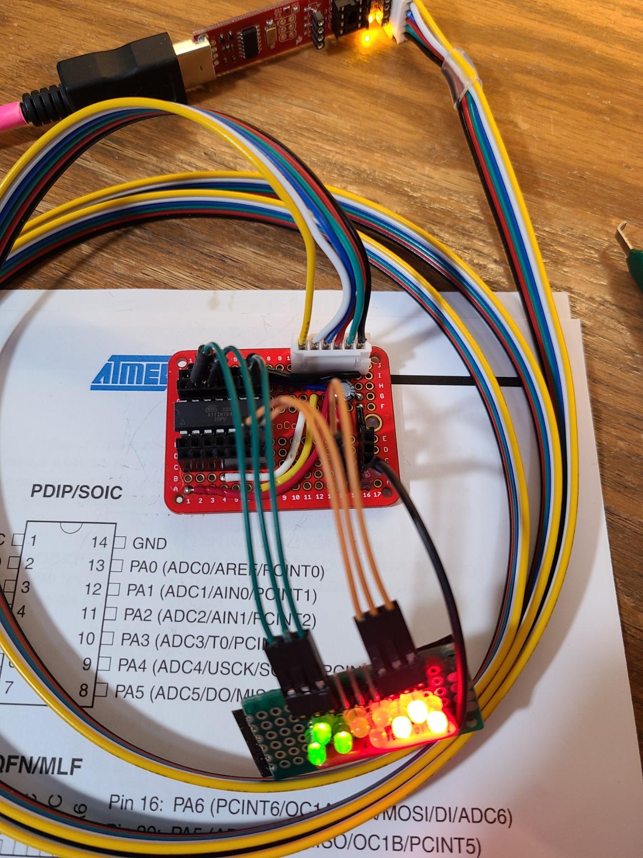 Attiny85, Attiny84 and Atmega328 Programming Boards for Use With ...