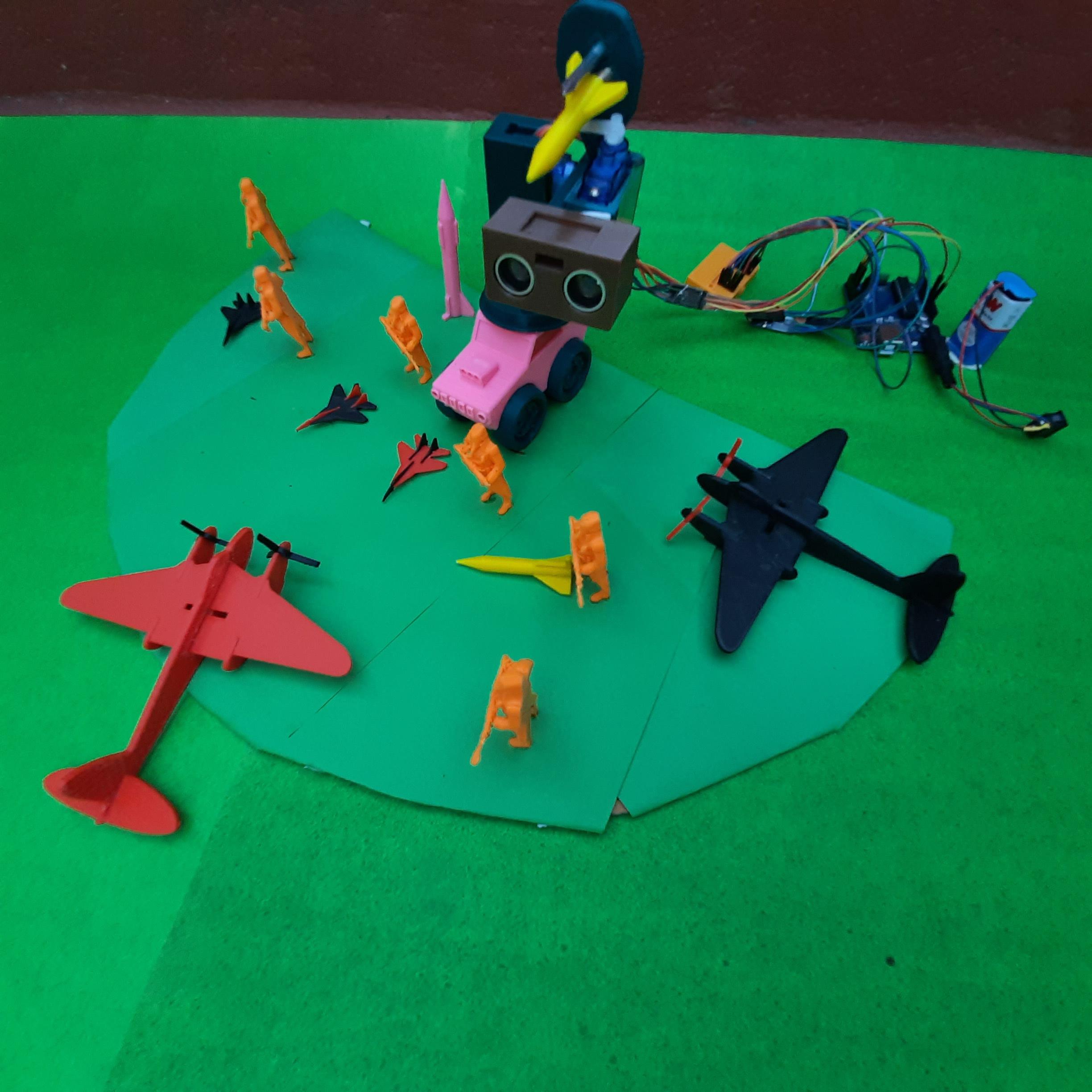 Automatic Missile Defence System : 21 Steps (with Pictures) - Instructables