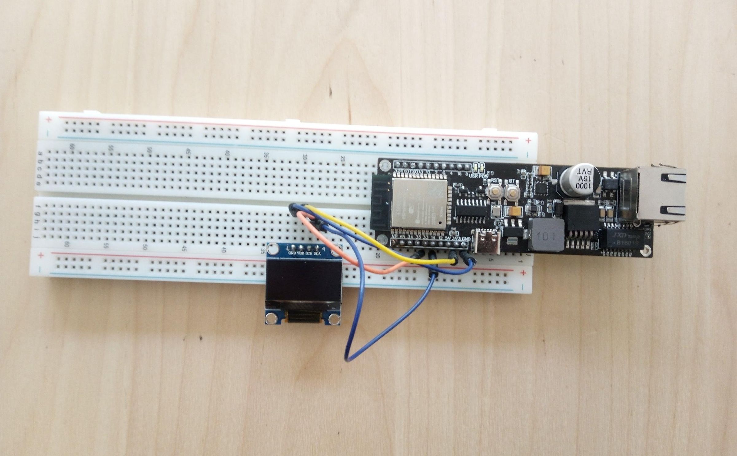 Esp32-Stick+Oled Display: Displaying Connected Network Characteristics With Esp32-Stick : 5 ...