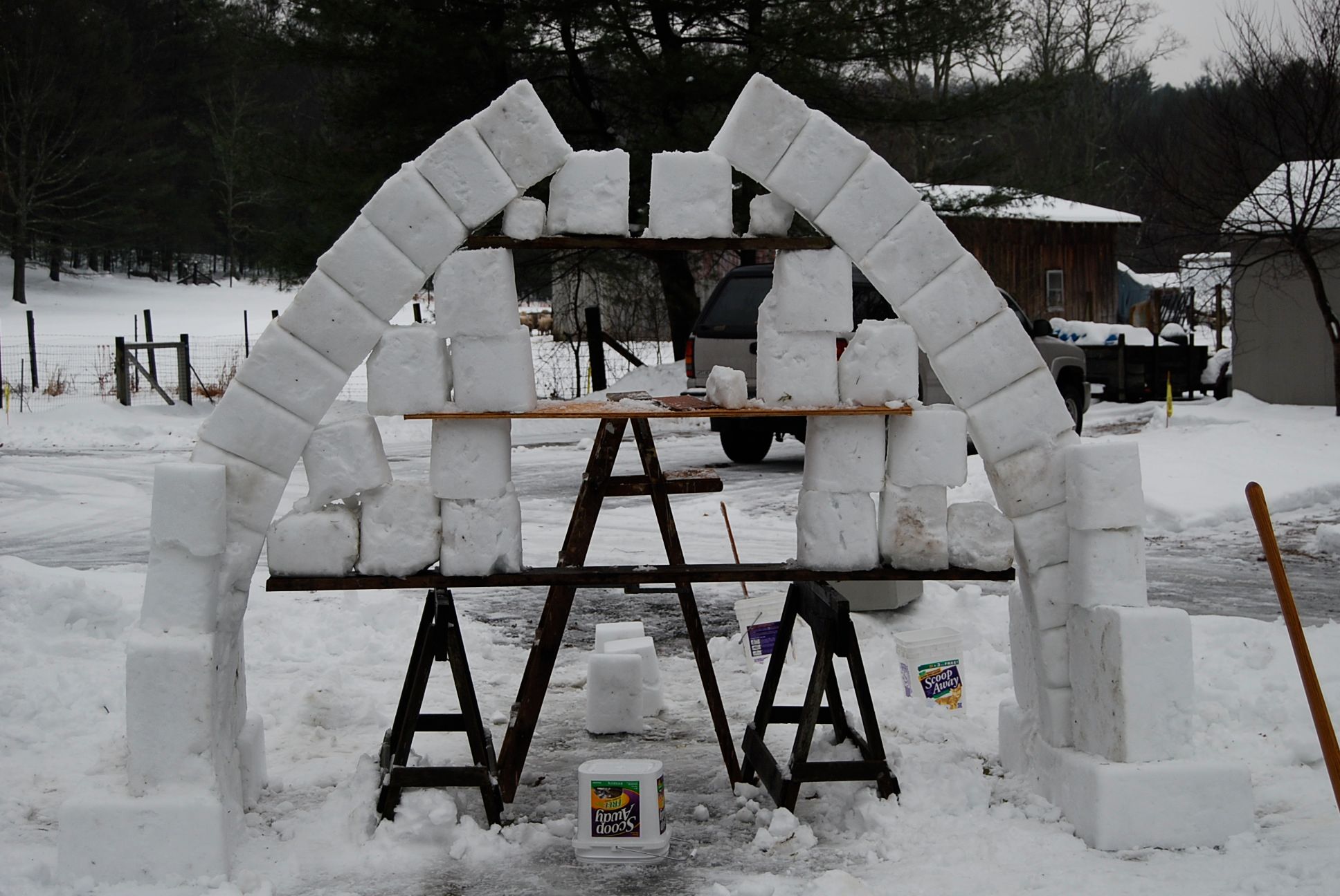 Snow Arch : 8 Steps (with Pictures) - Instructables