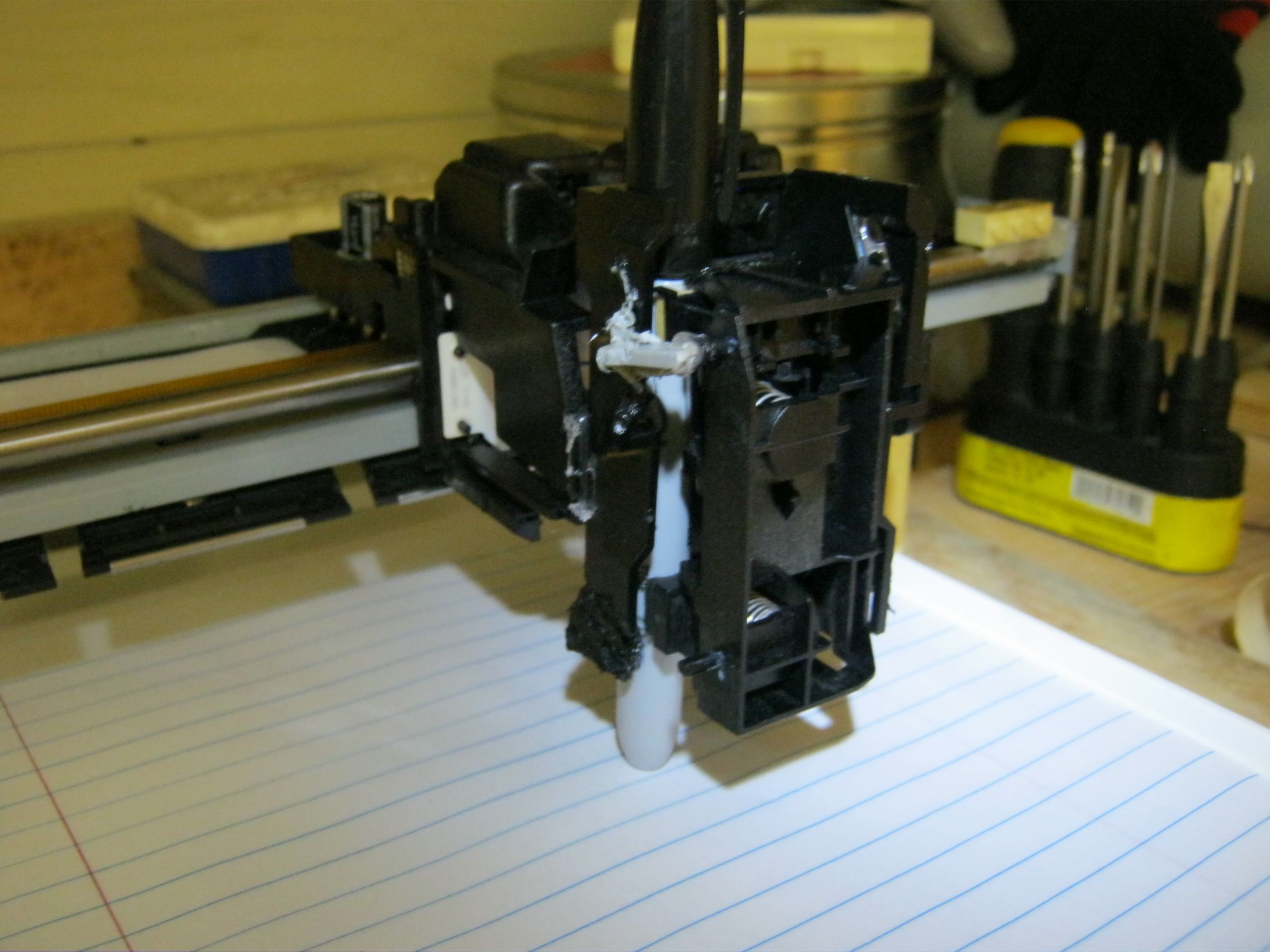 XY Plotter From HP Printer/scanner - Instructables