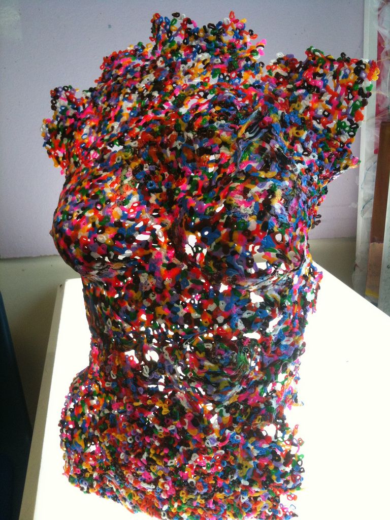 Melted Plastic Beads - Coloured Torso : 4 Steps - Instructables