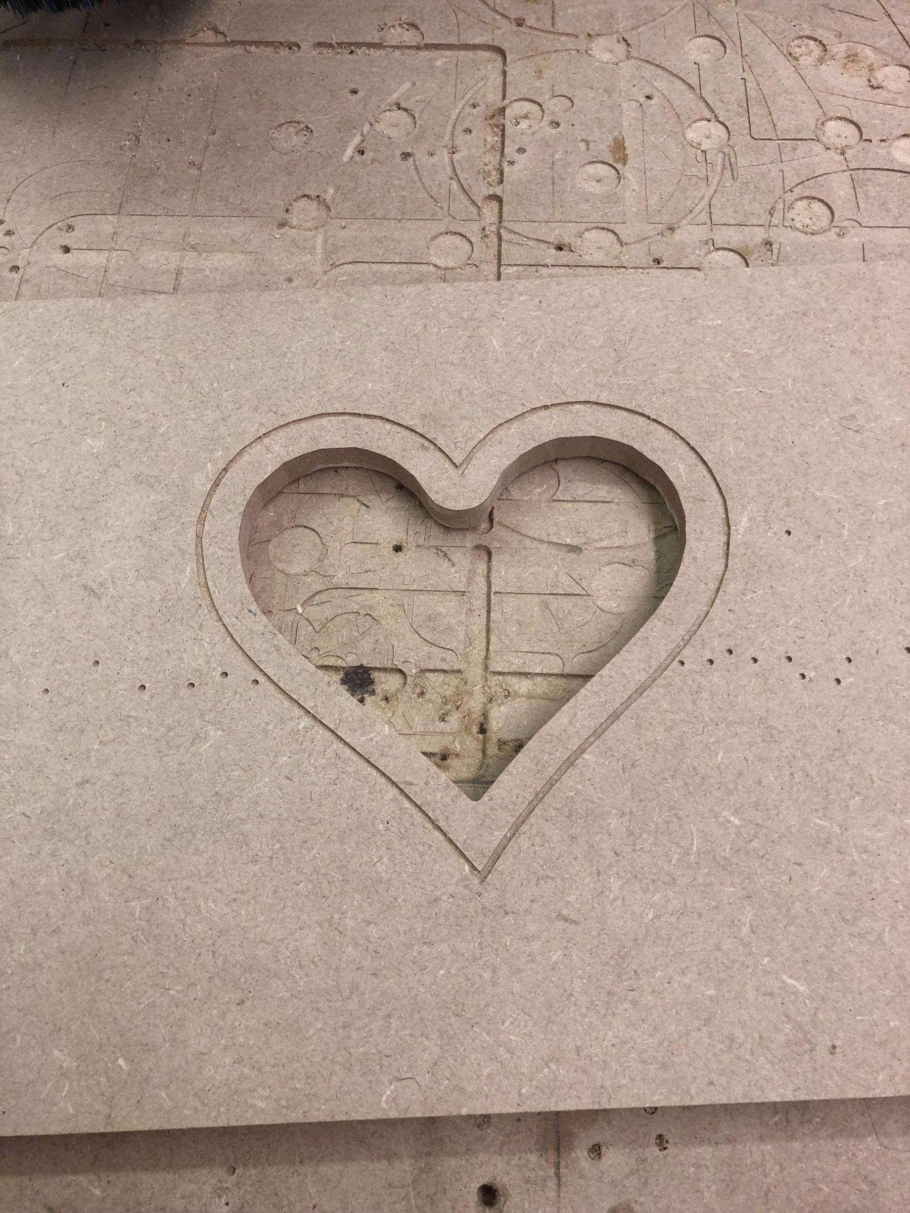 String Art Cardiac Line With Heart and LED's : 8 Steps (with Pictures ...