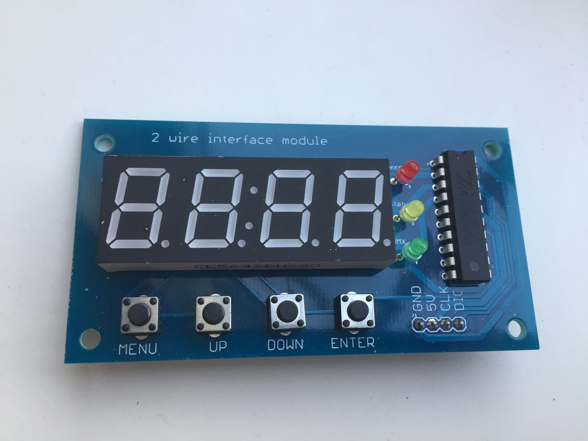 Two Wire (DMX) Interface With Screen and Buttons : 5 Steps (with ...