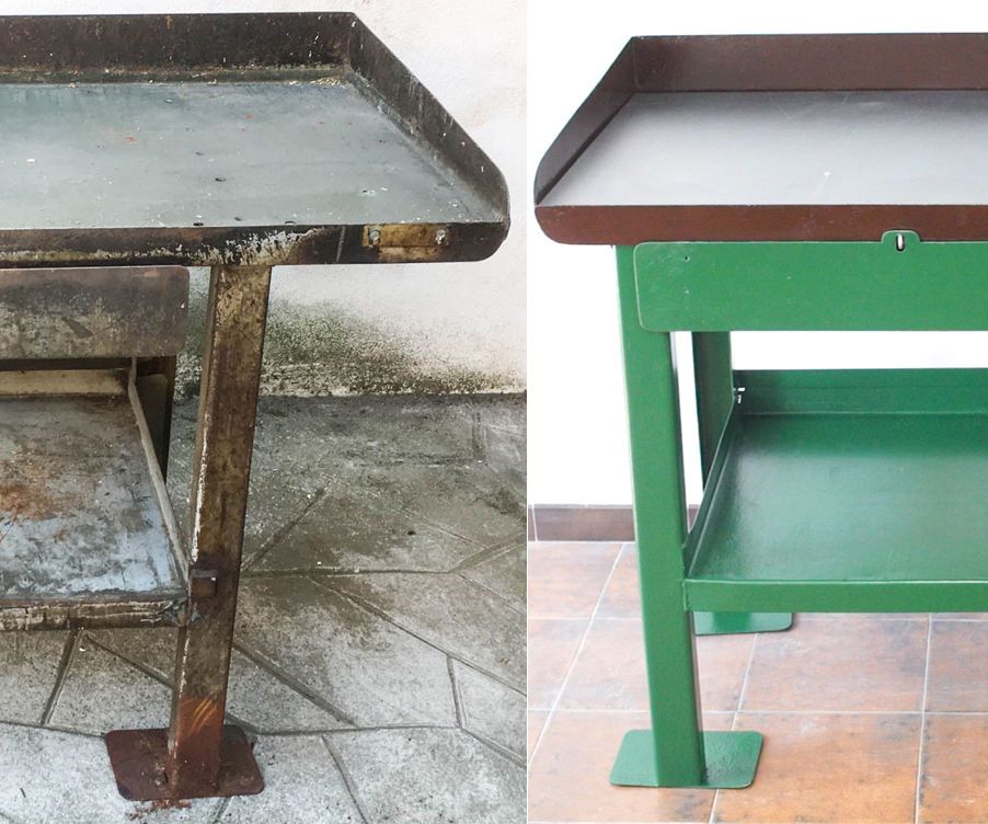 Metal Workbench Restoration : 4 Steps (with Pictures) - Instructables
