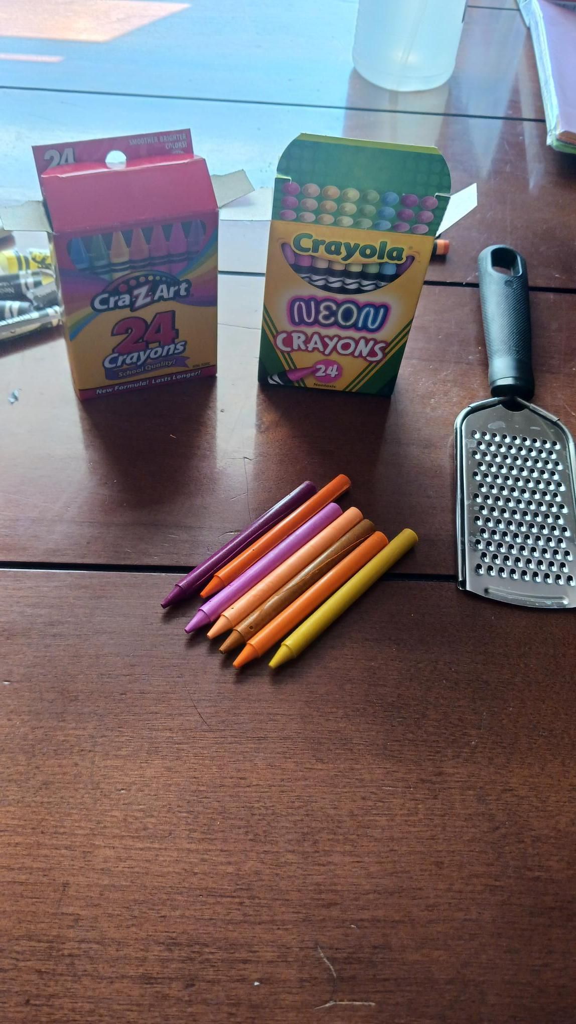 Melted Crayon Sun Catcher : 6 Steps (with Pictures) - Instructables