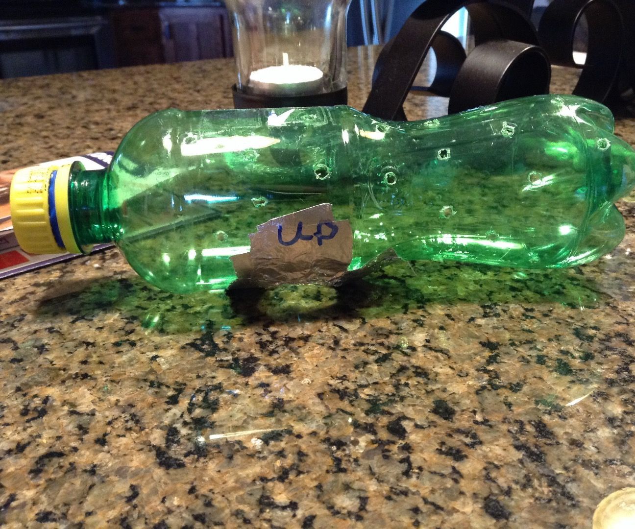 Water Bottle Sprinkler : 3 Steps - Instructables