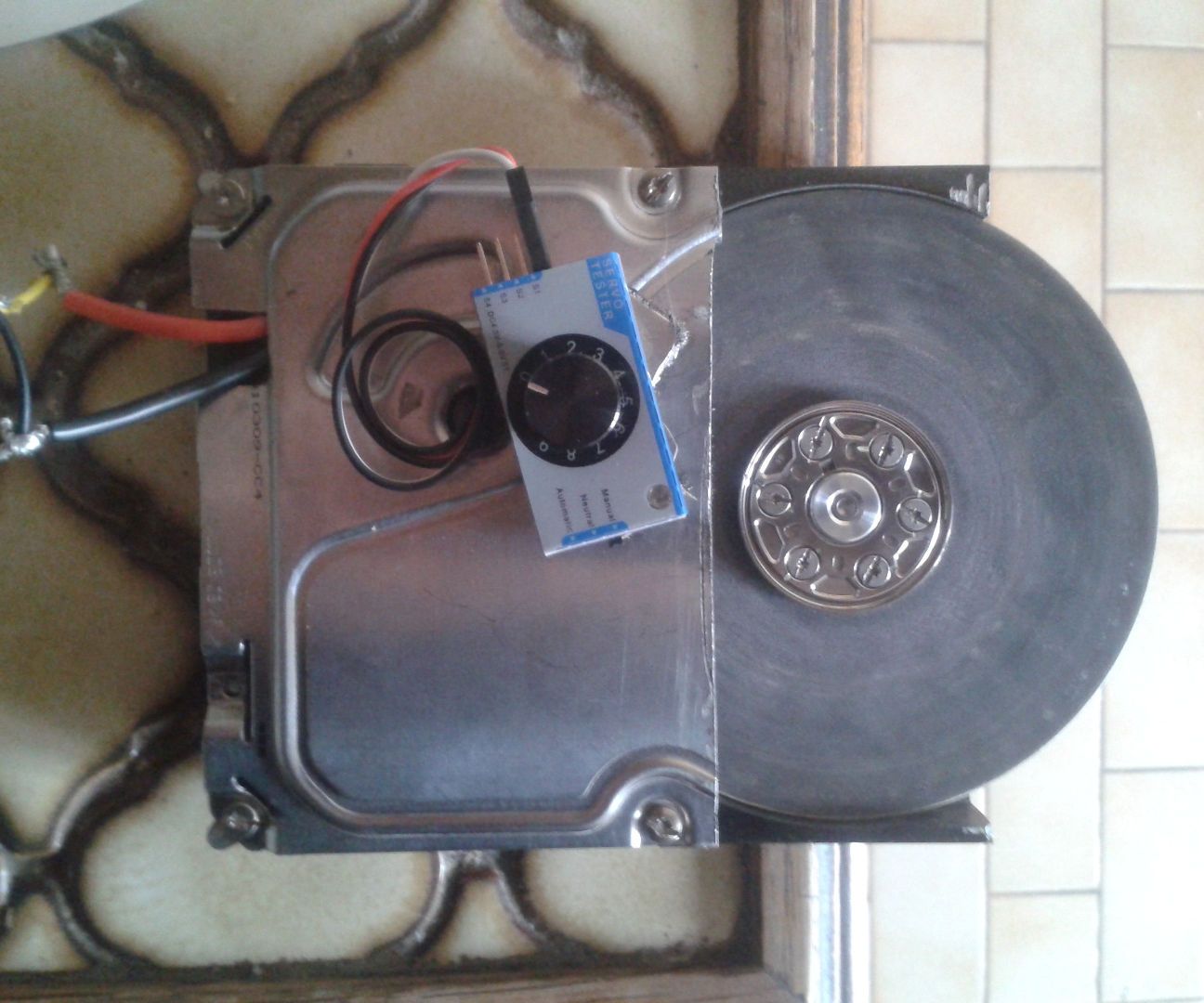 Powerfull Manageable 15k RPM HDD Grinder With Continue Rotation : 4 ...